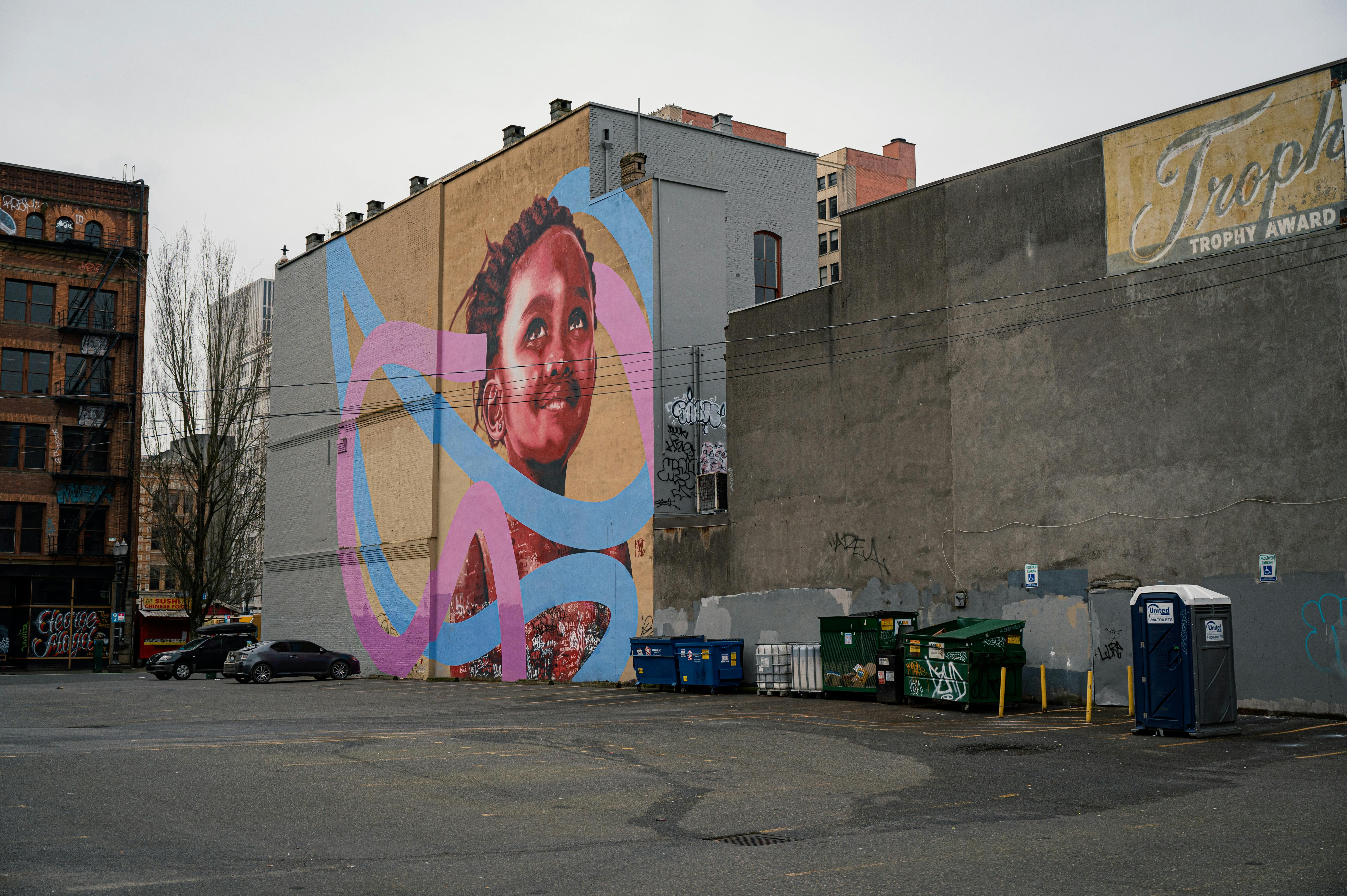 Graffiti in the City Center · Free Stock Photo