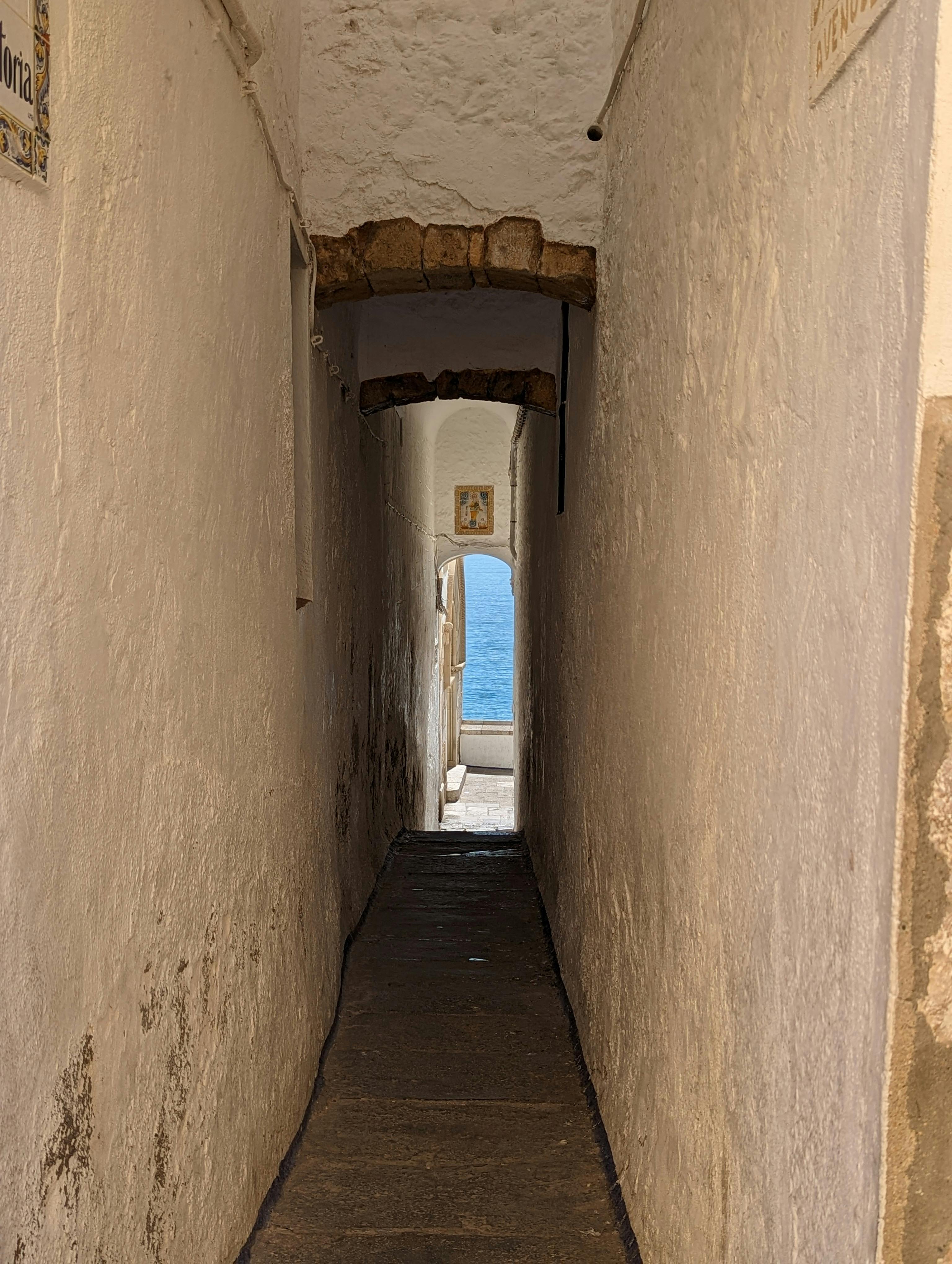 A Person Walking at the Corridor · Free Stock Photo