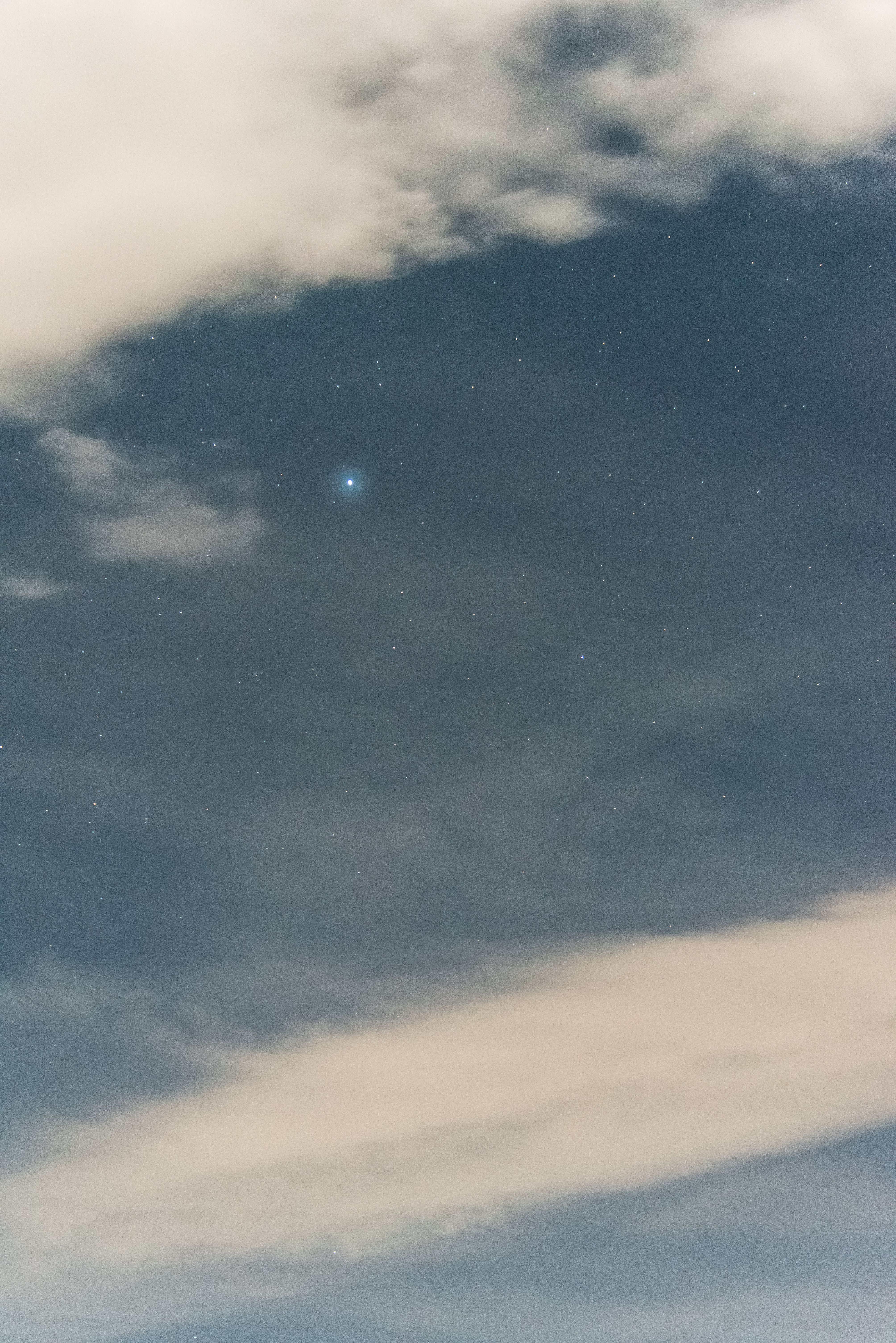 Clouds and Stars on Sky · Free Stock Photo