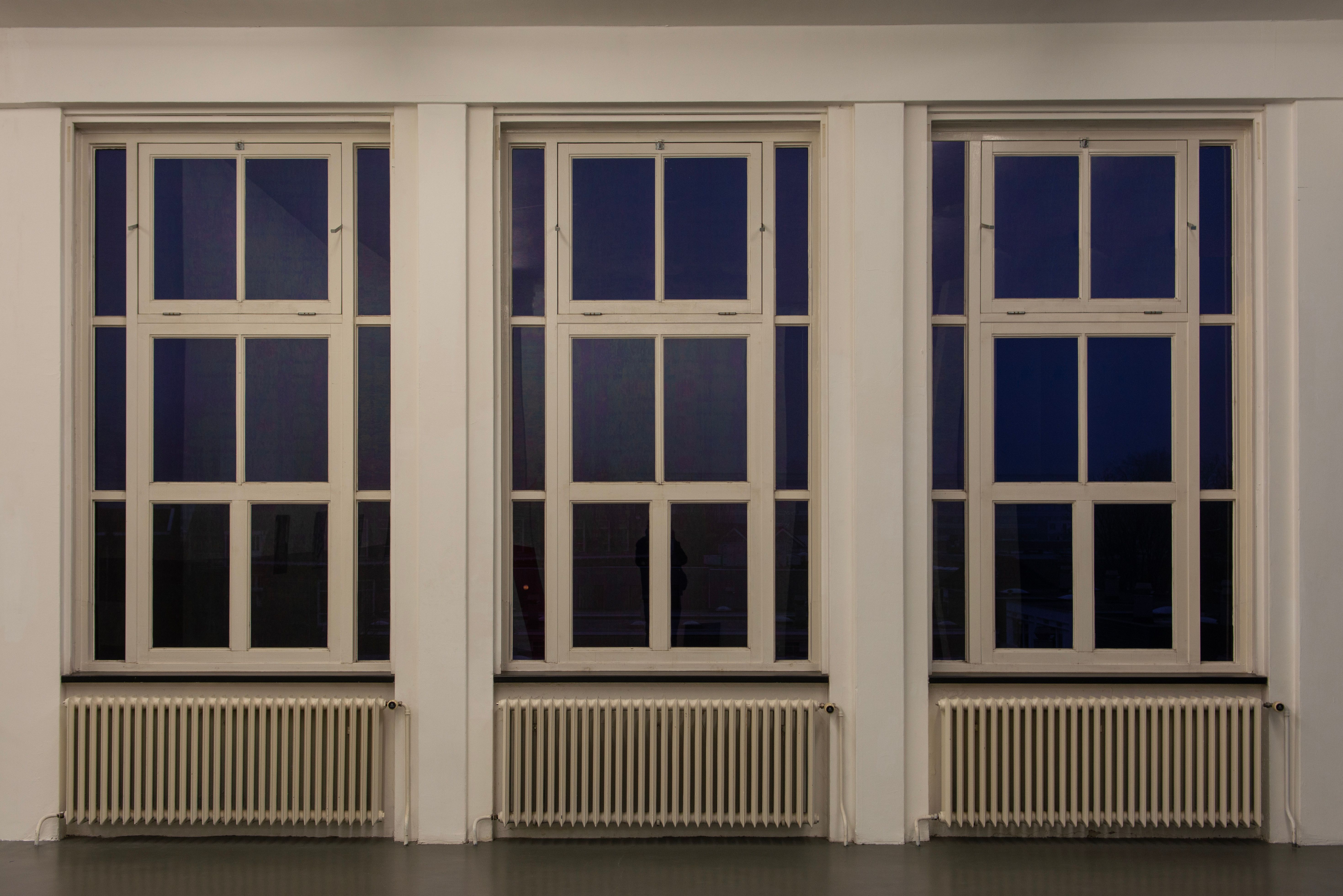 Tall Windows in a Hall of Kunstinstituut Melly, Rotterdam, Netherlands ...