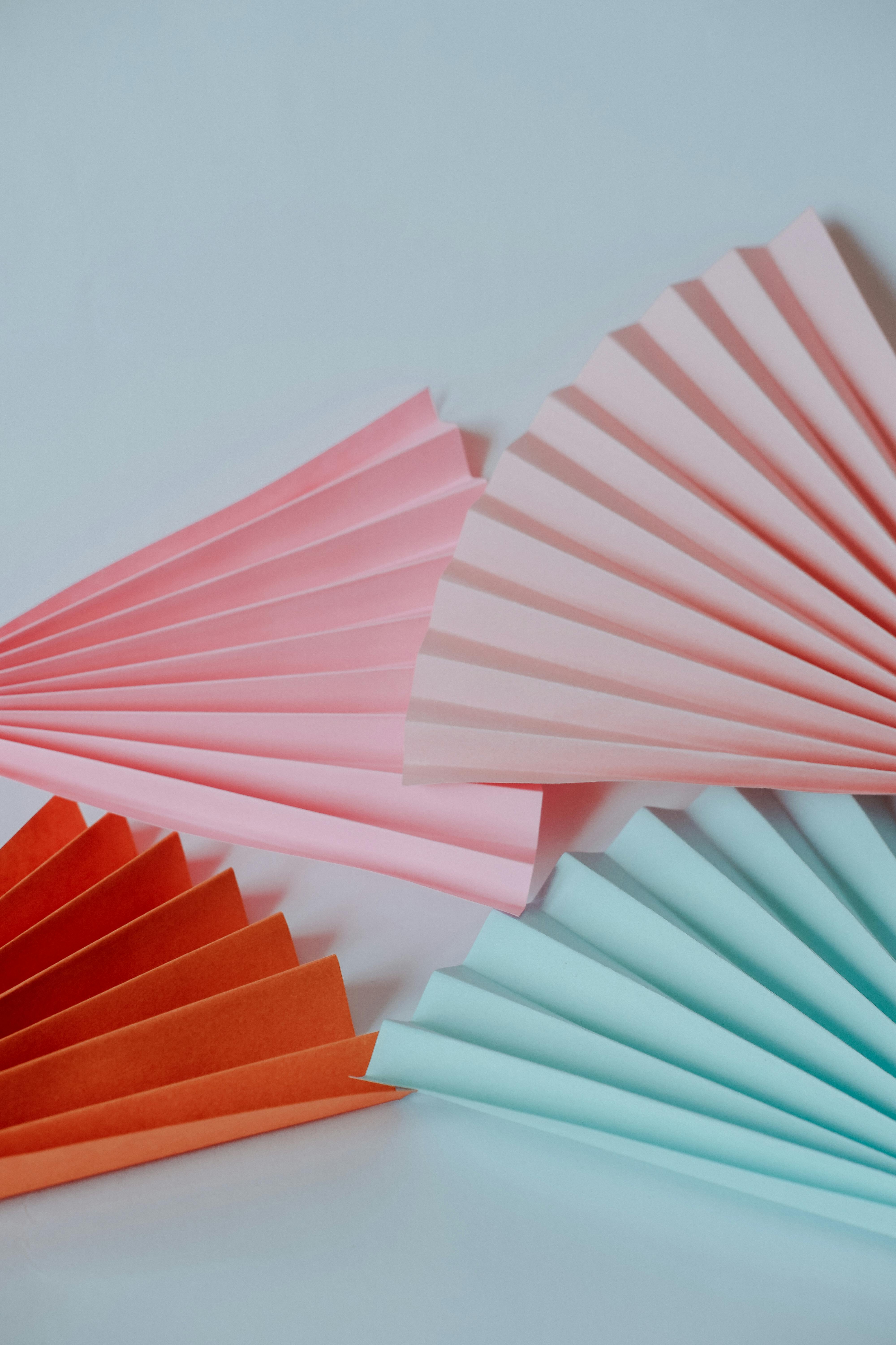 Close-up of Paper Fans · Free Stock Photo