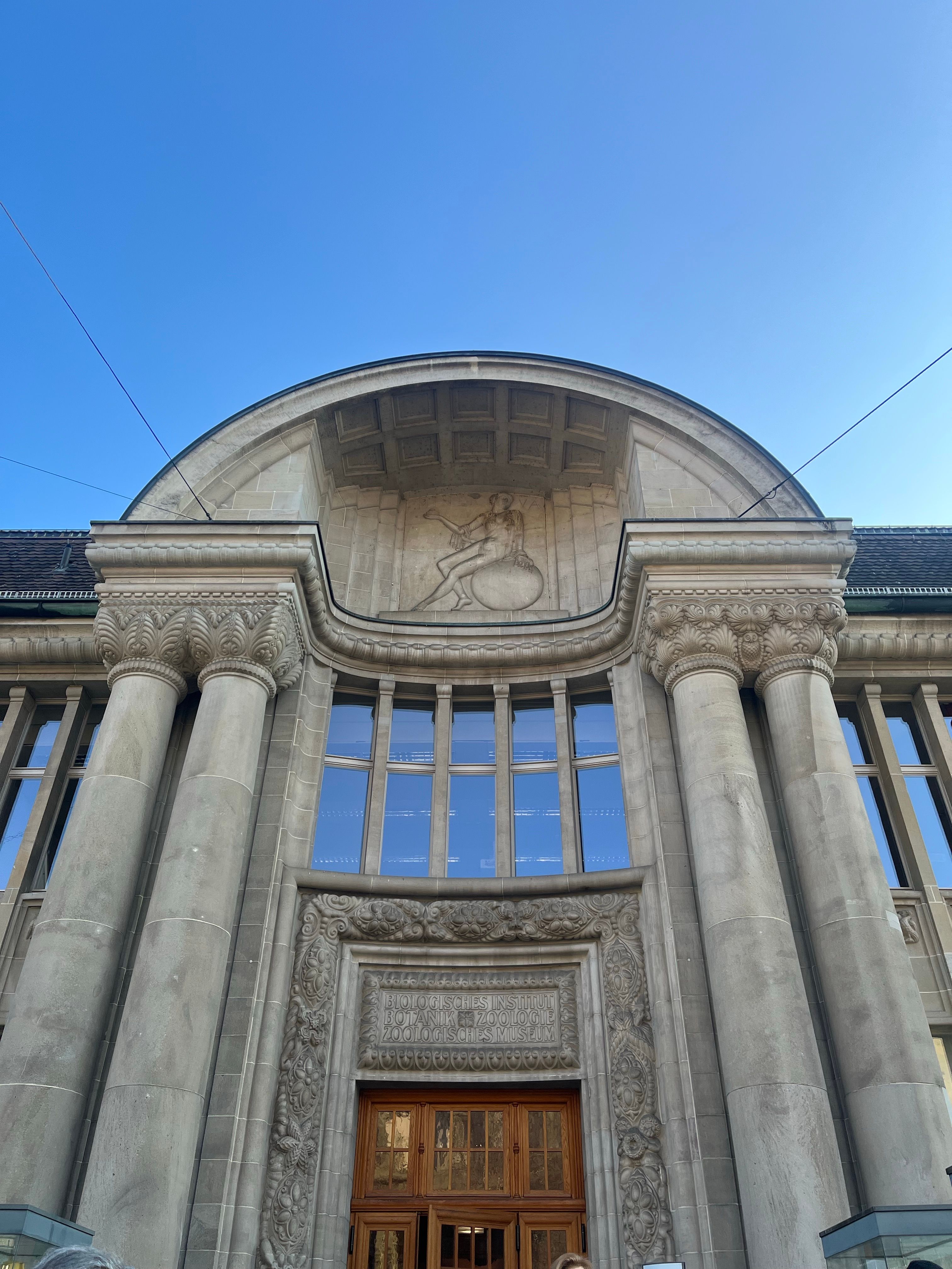 Low Angle Shot of the Facade of the Zoological Museum of Zurich · Free ...