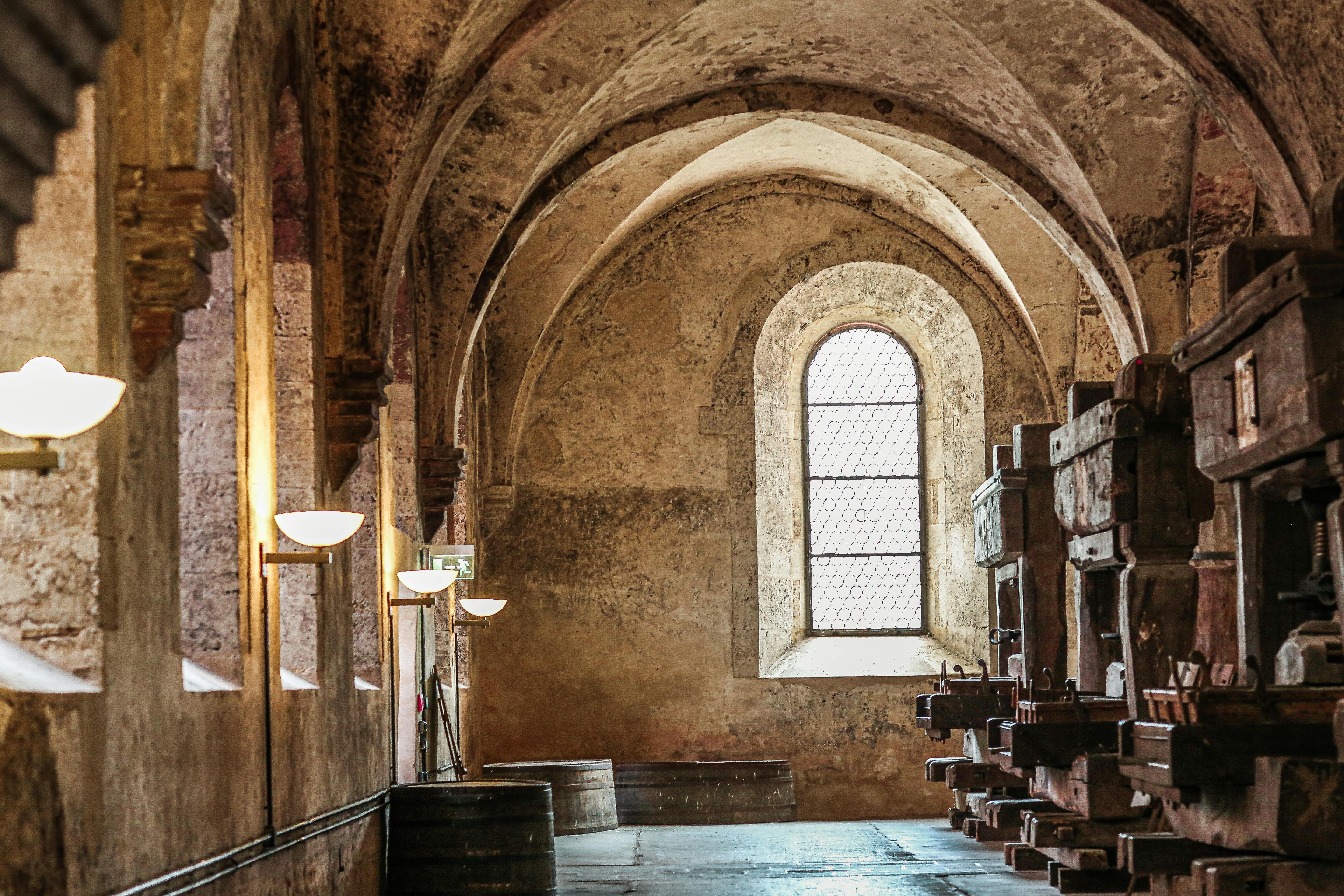Monastery Historical Interior · Free Stock Photo