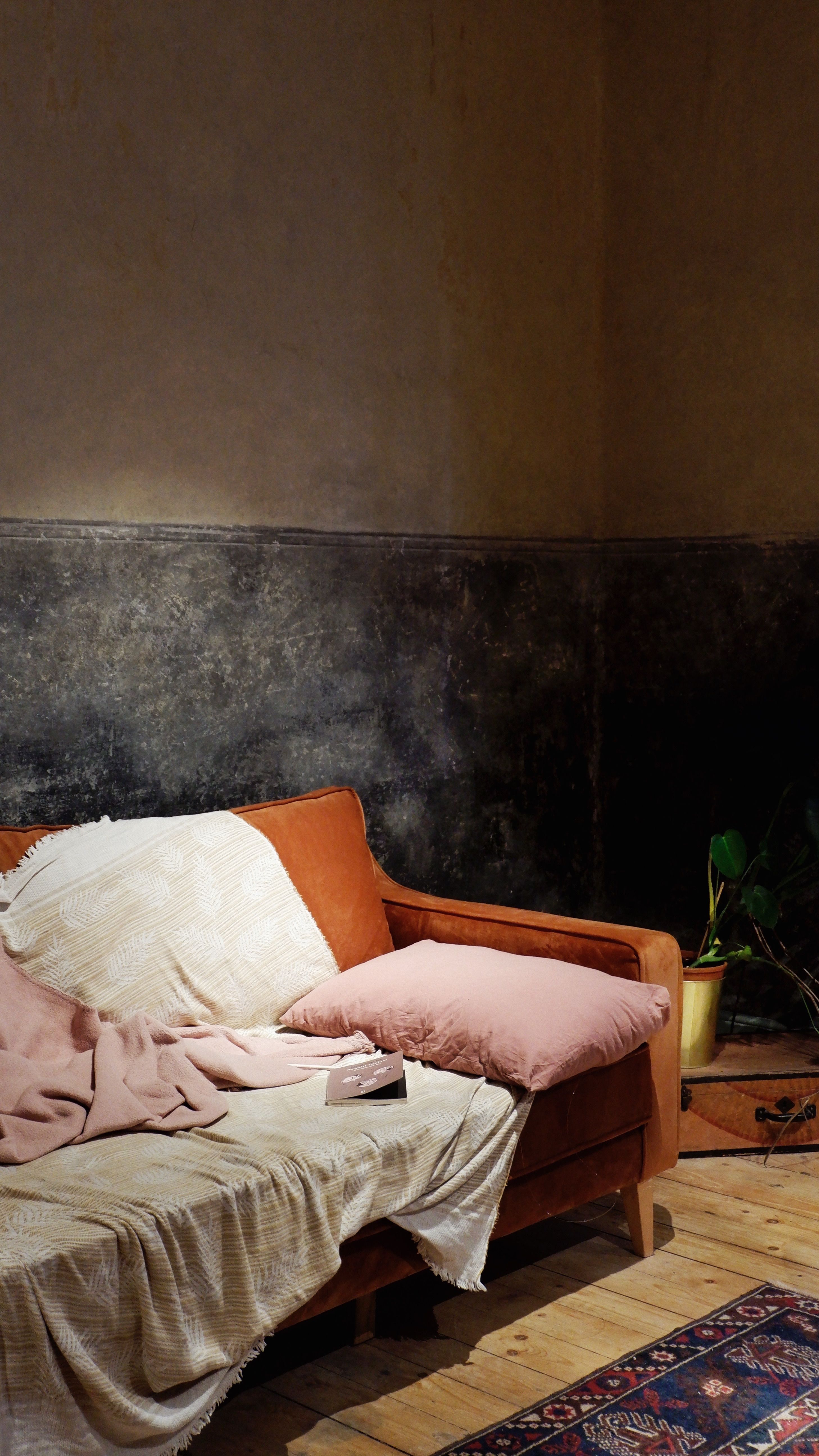 Throw Pillows Beside Books · Free Stock Photo