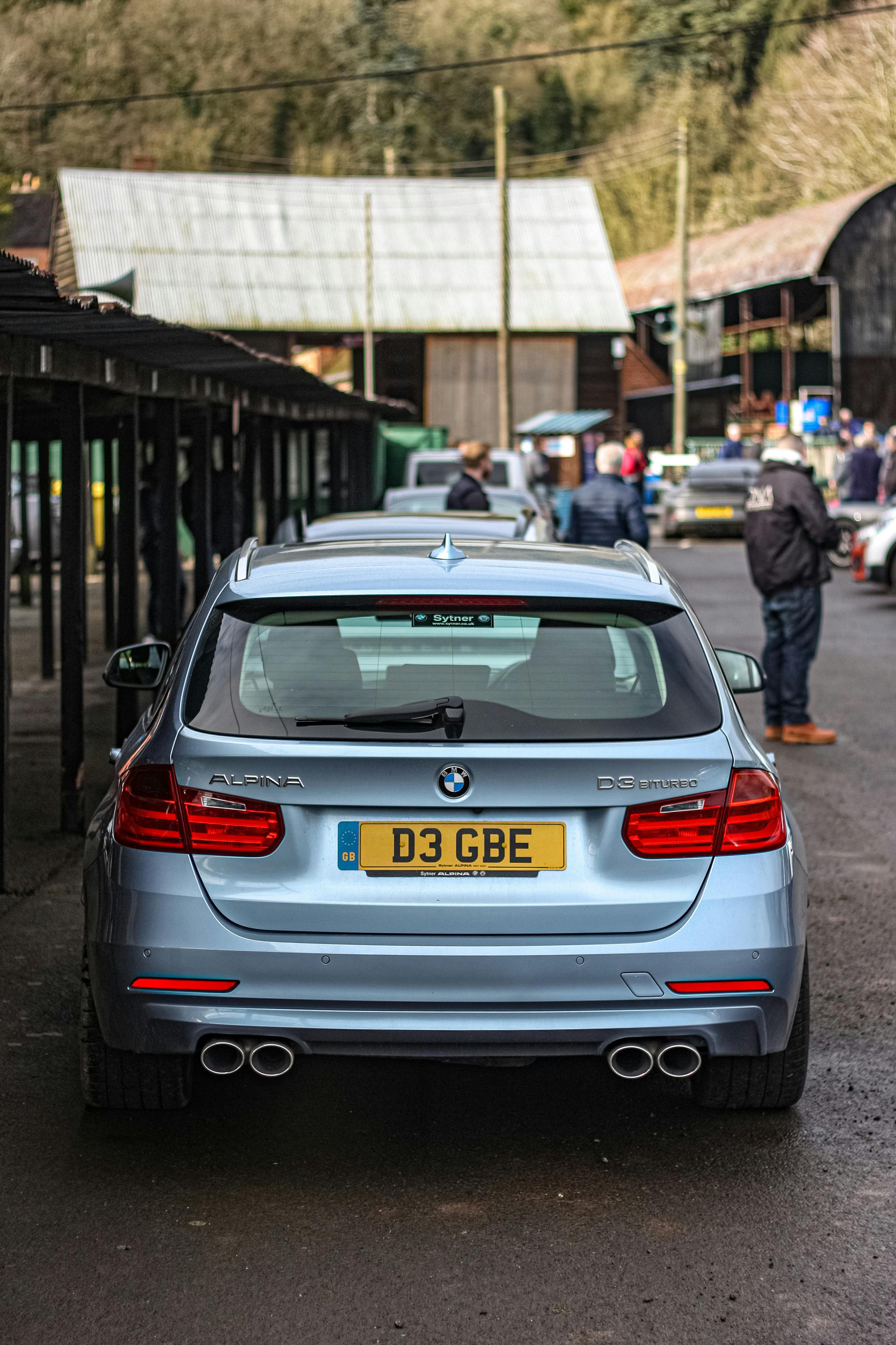 Back View of BMW 3-Series · Free Stock Photo