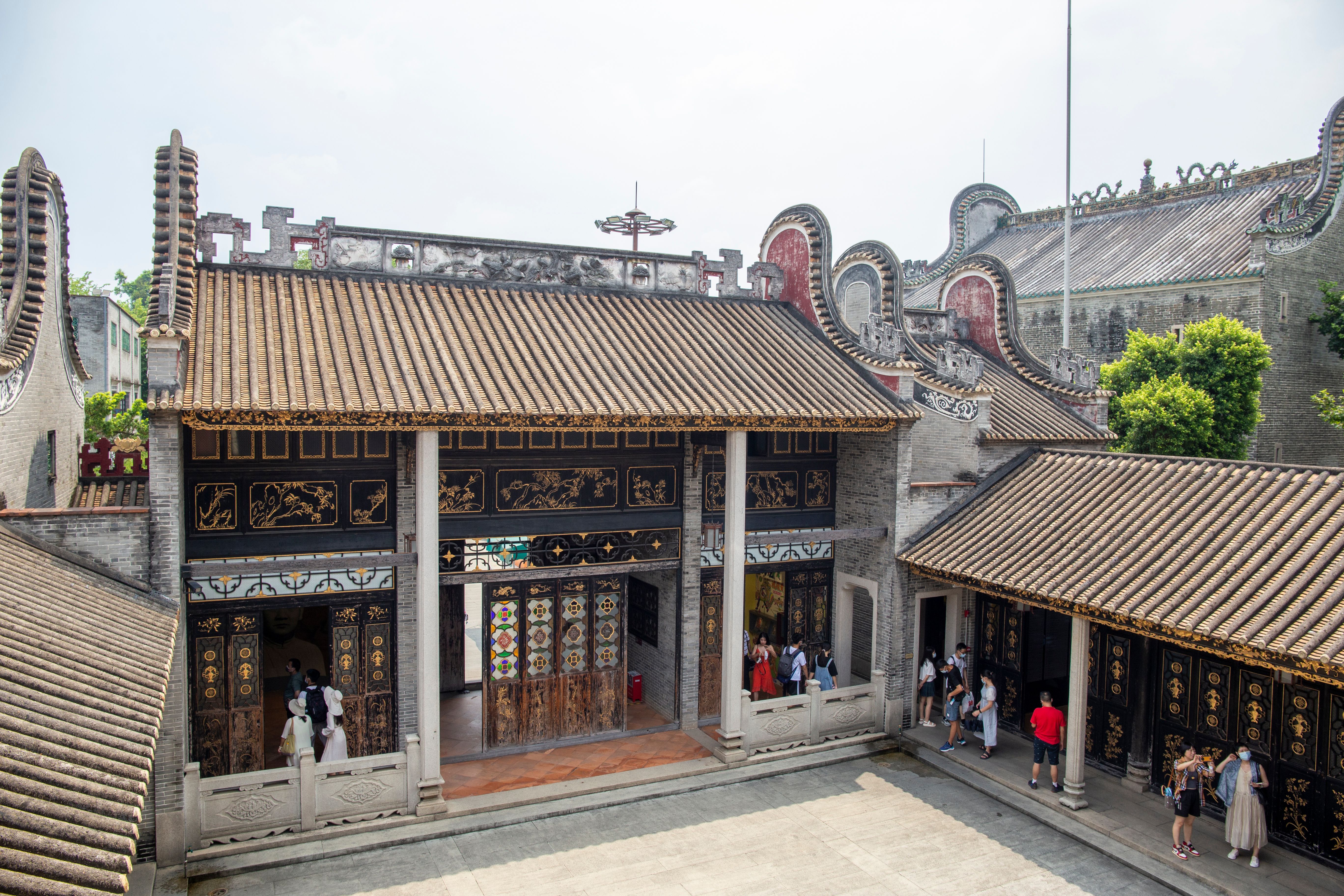 Courtyard of Foshan Ancestral Temple · Free Stock Photo