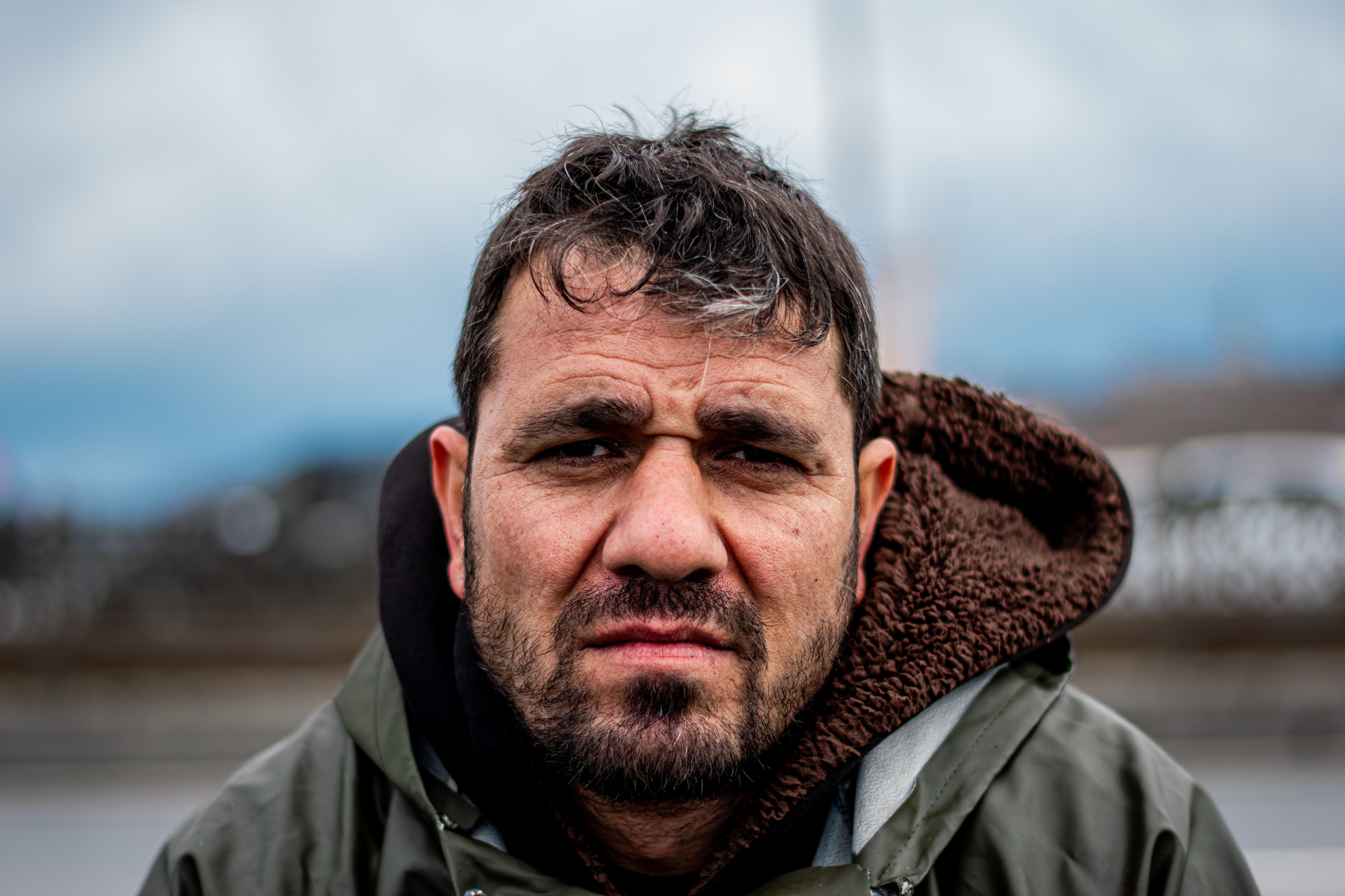 Face of Posing Man · Free Stock Photo