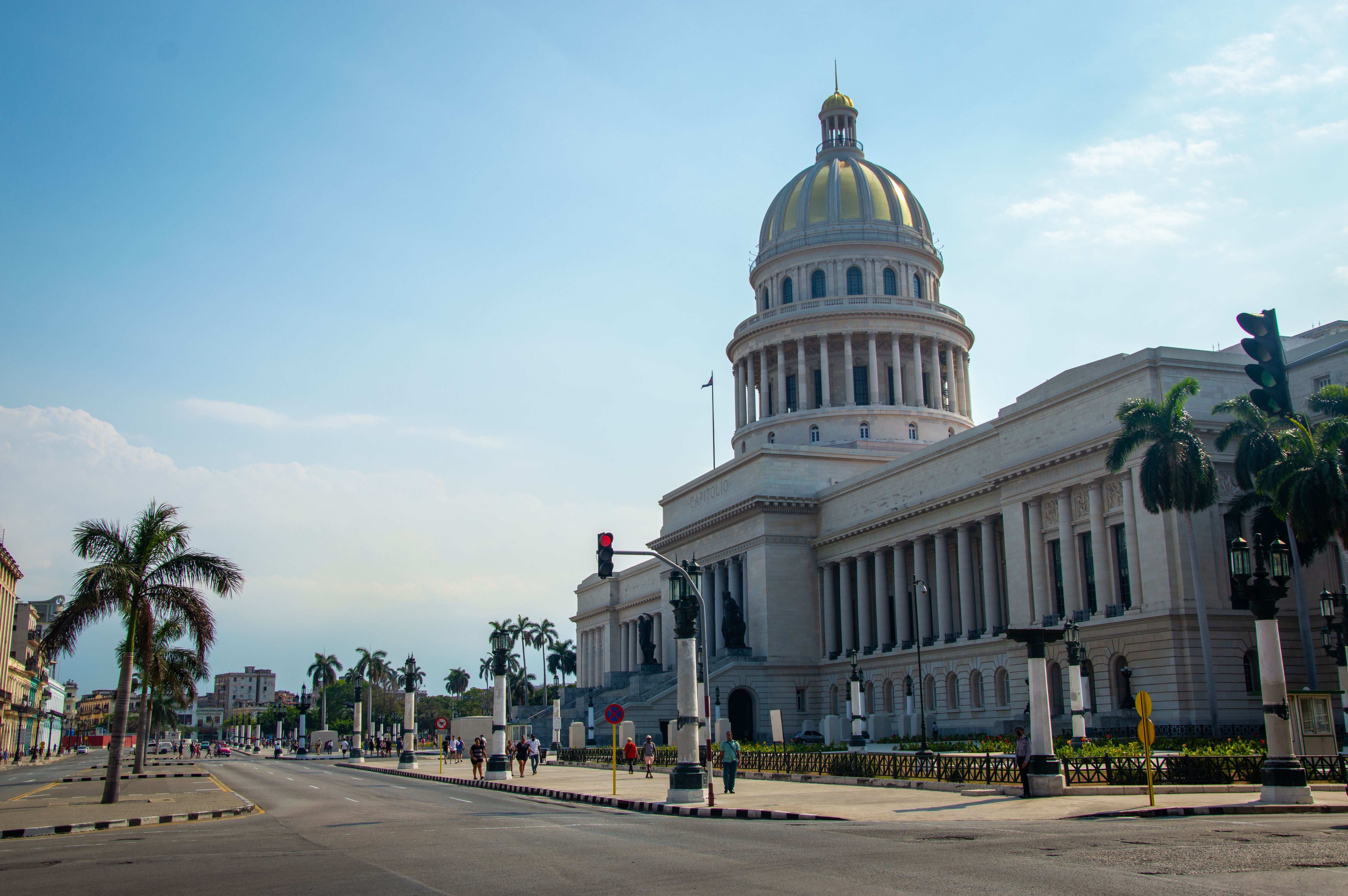Street near National Capitol of Cuba · Free Stock Photo