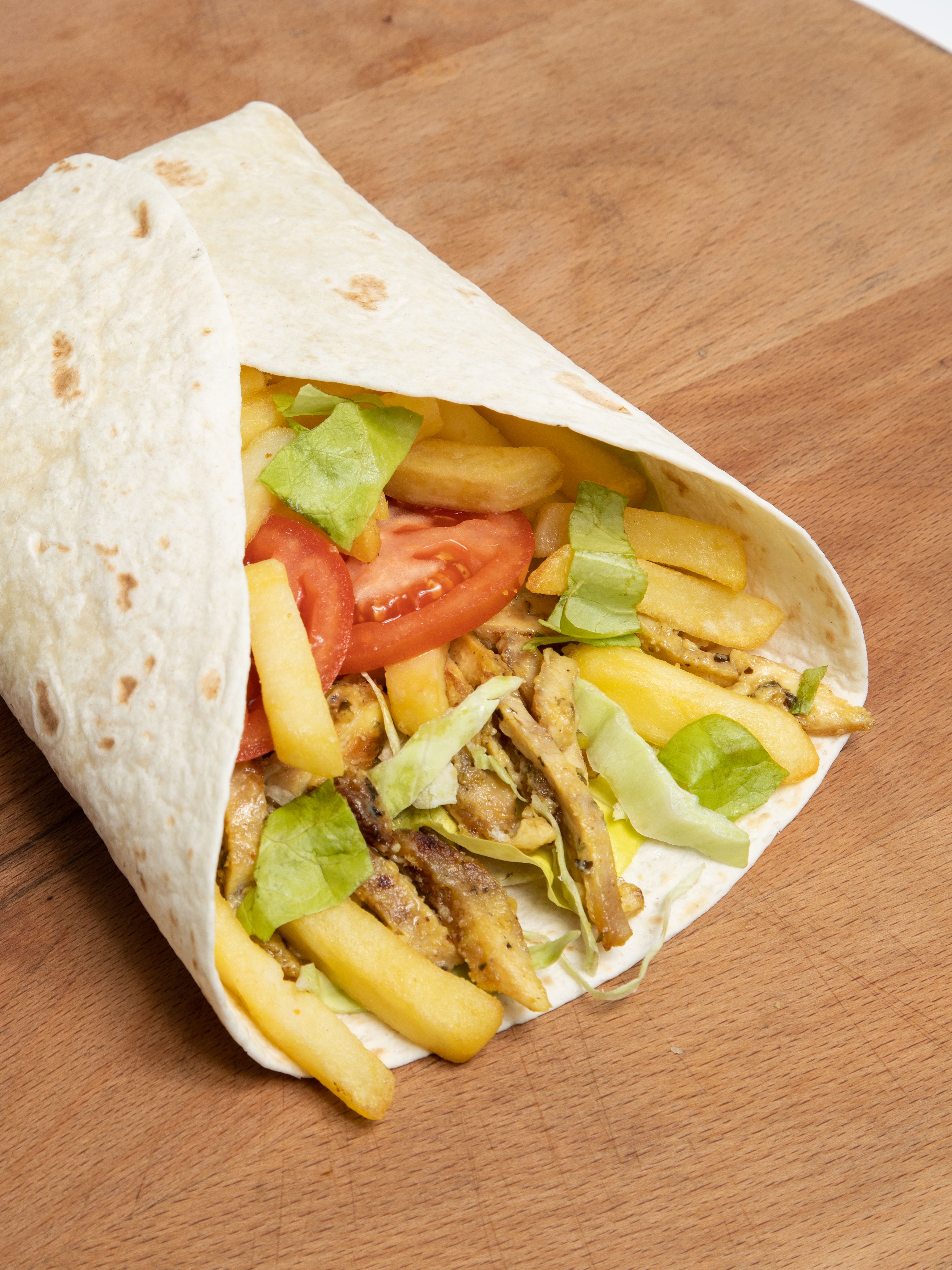 Taco Wrap wit Assorted Fillings · Free Stock Photo