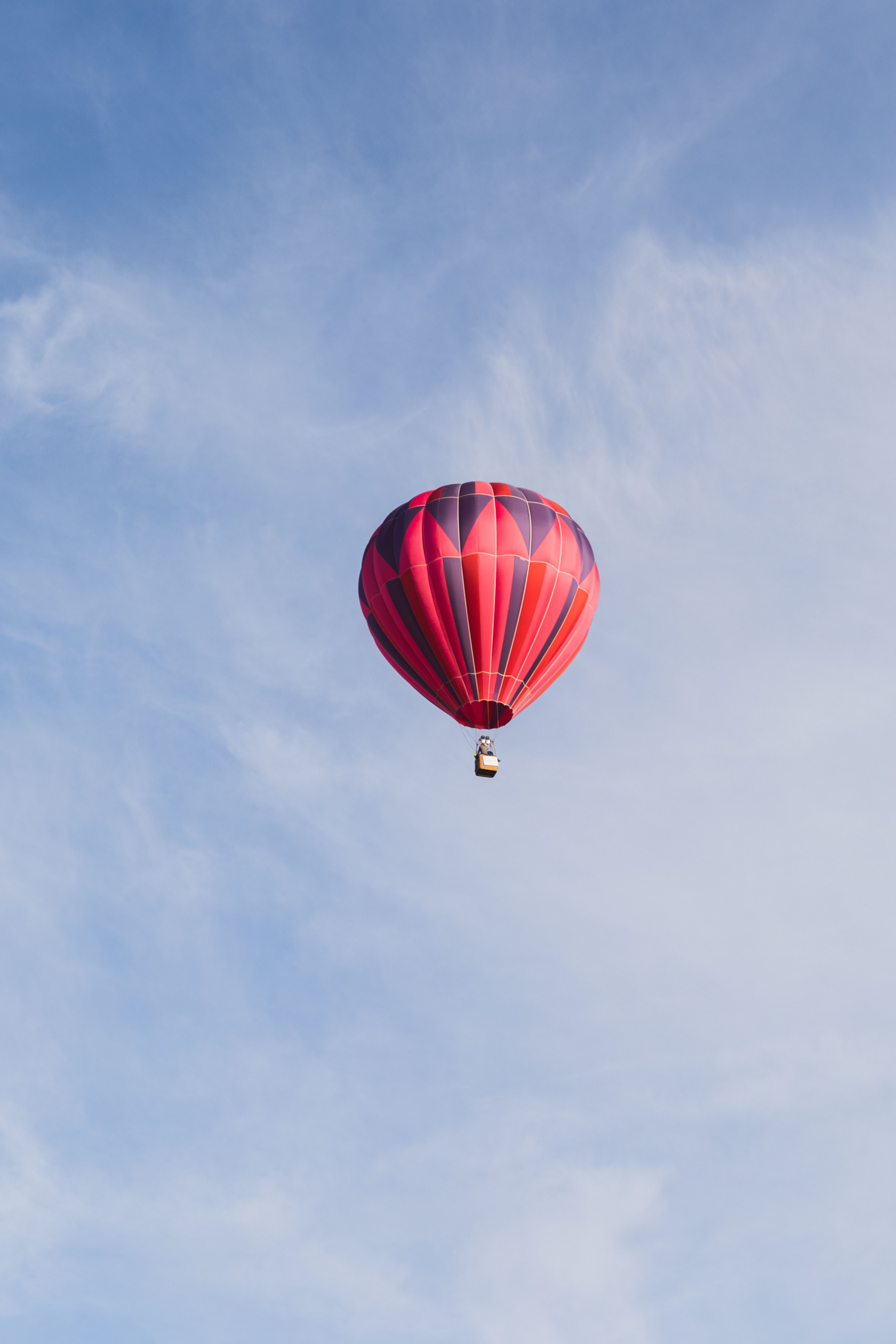 Yellow Blue Hot Air Balloon · Free Stock Photo
