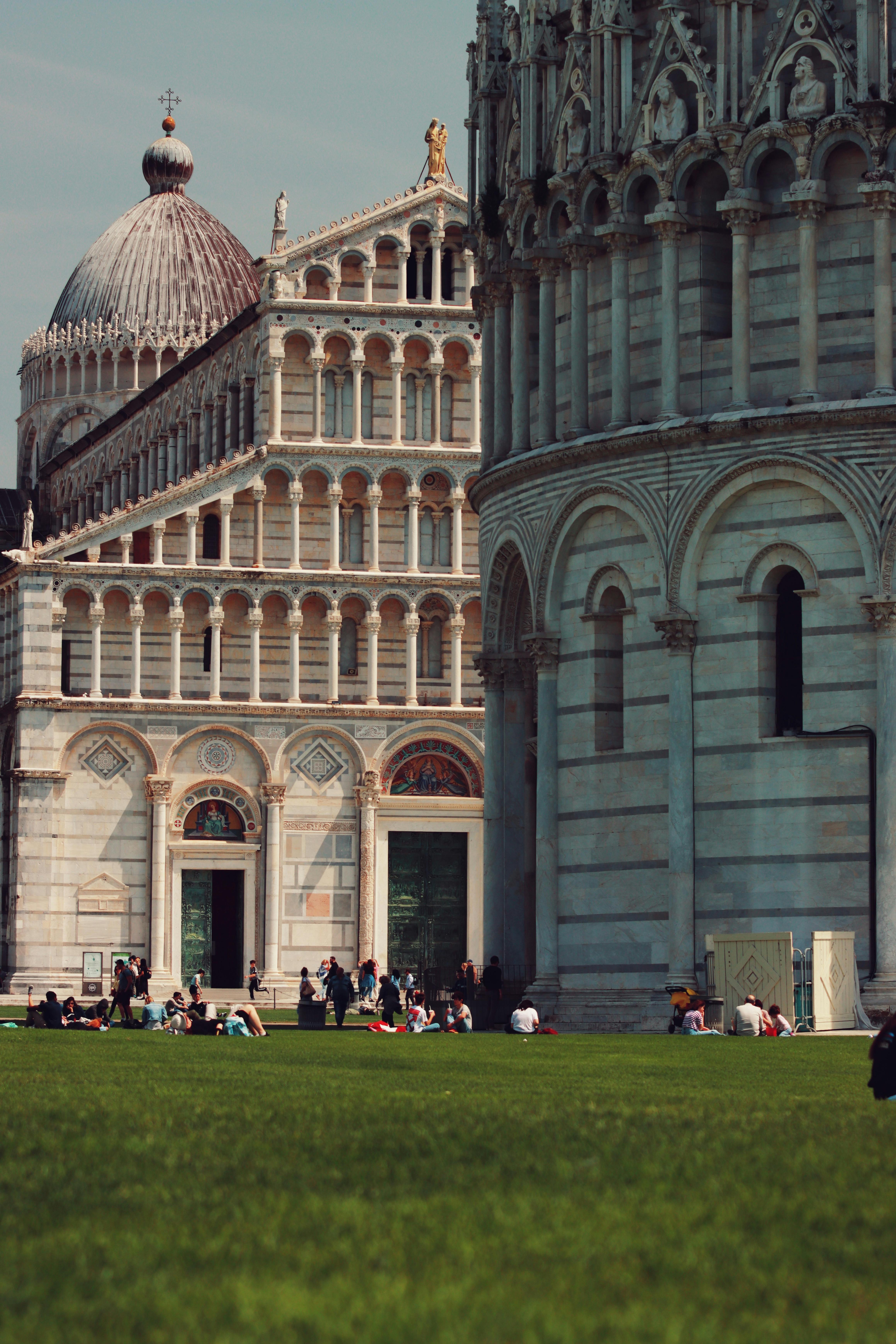 Wall of Leaning Tower of Pisa · Free Stock Photo
