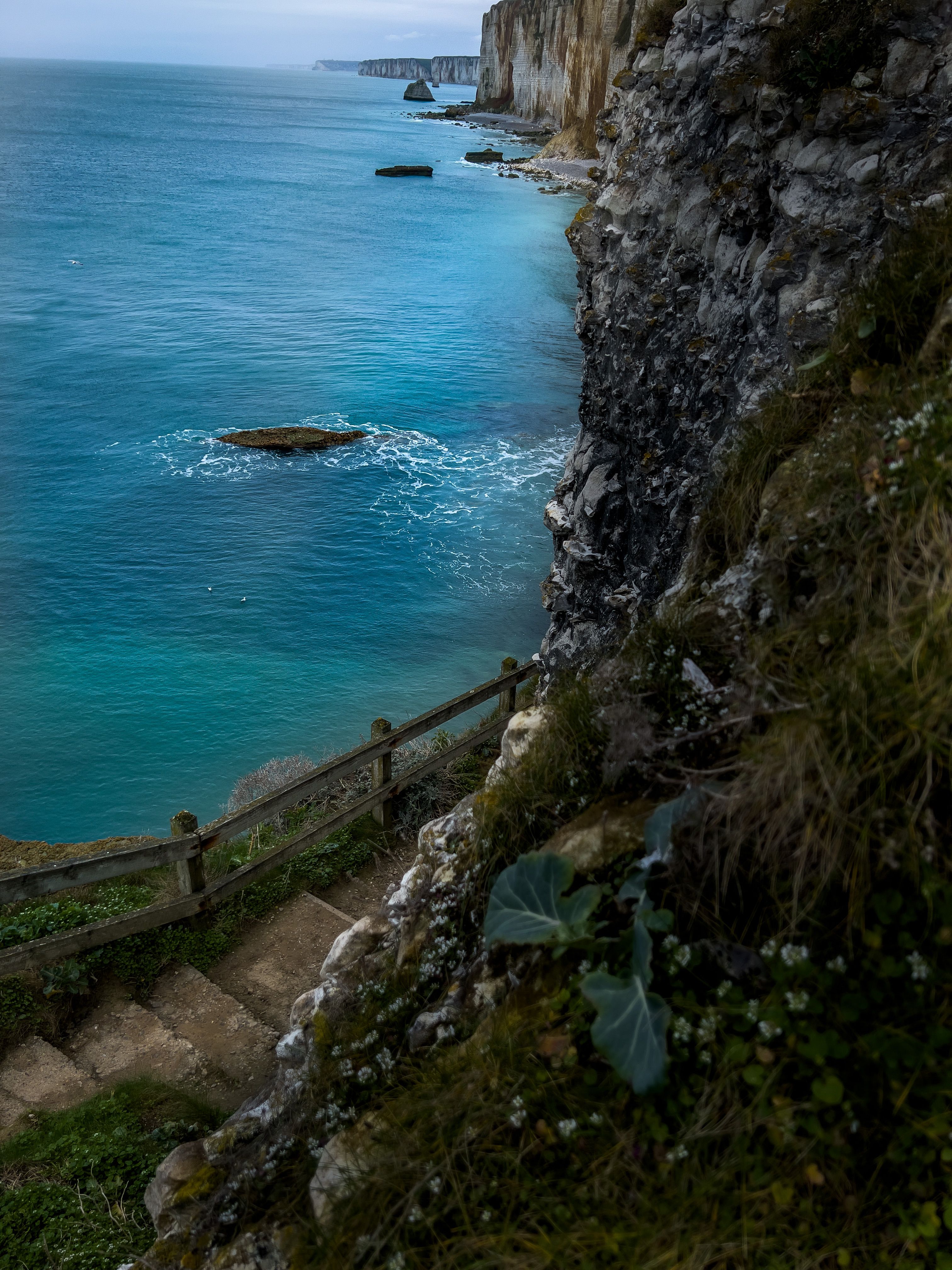 Photo of the Stairs along a Cliff · Free Stock Photo