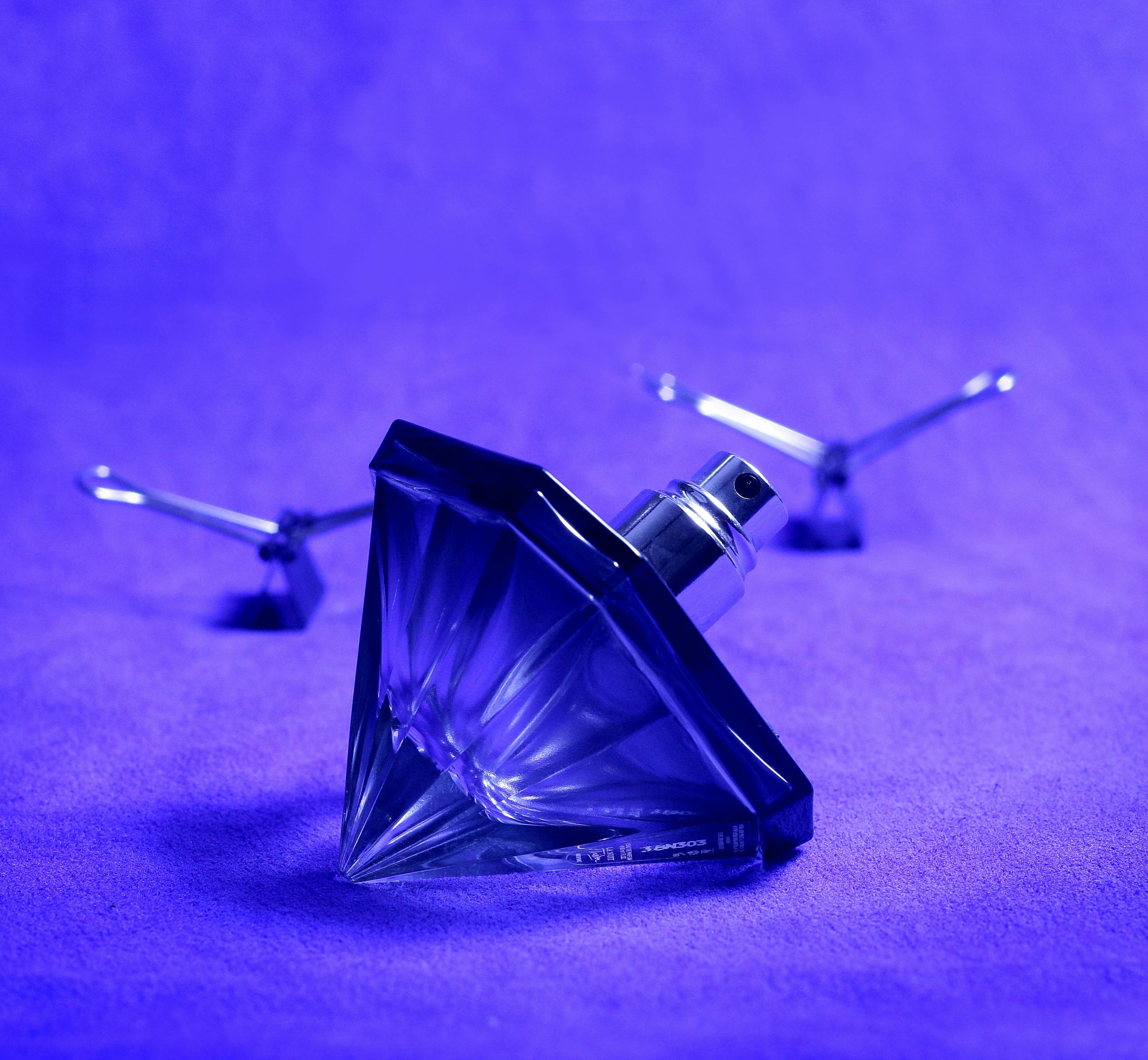Perfume in Diamond Shape Vial · Free Stock Photo