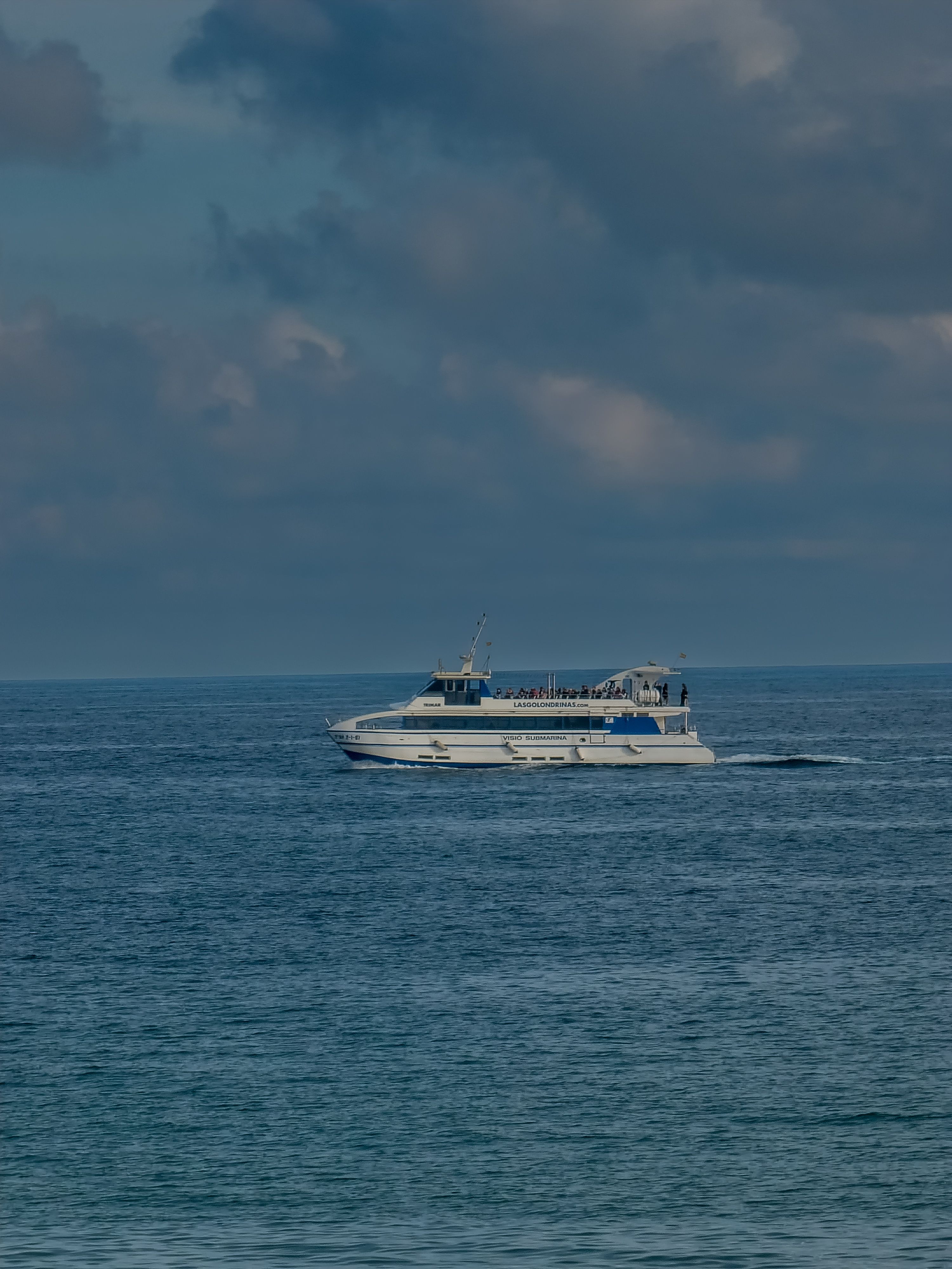 Ferry Sailing through Sea · Free Stock Photo