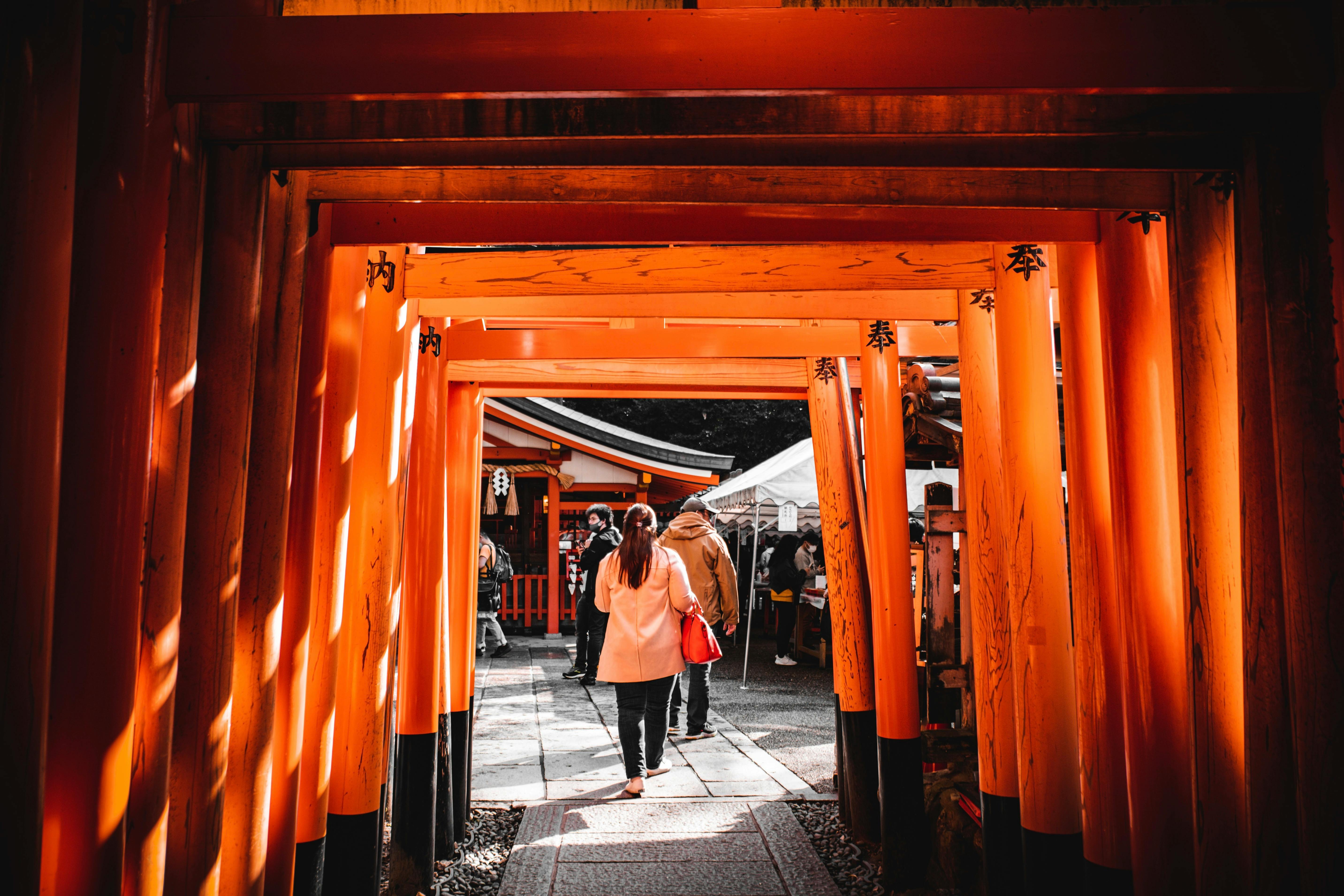 A Traditional Japanese Gate · Free Stock Photo