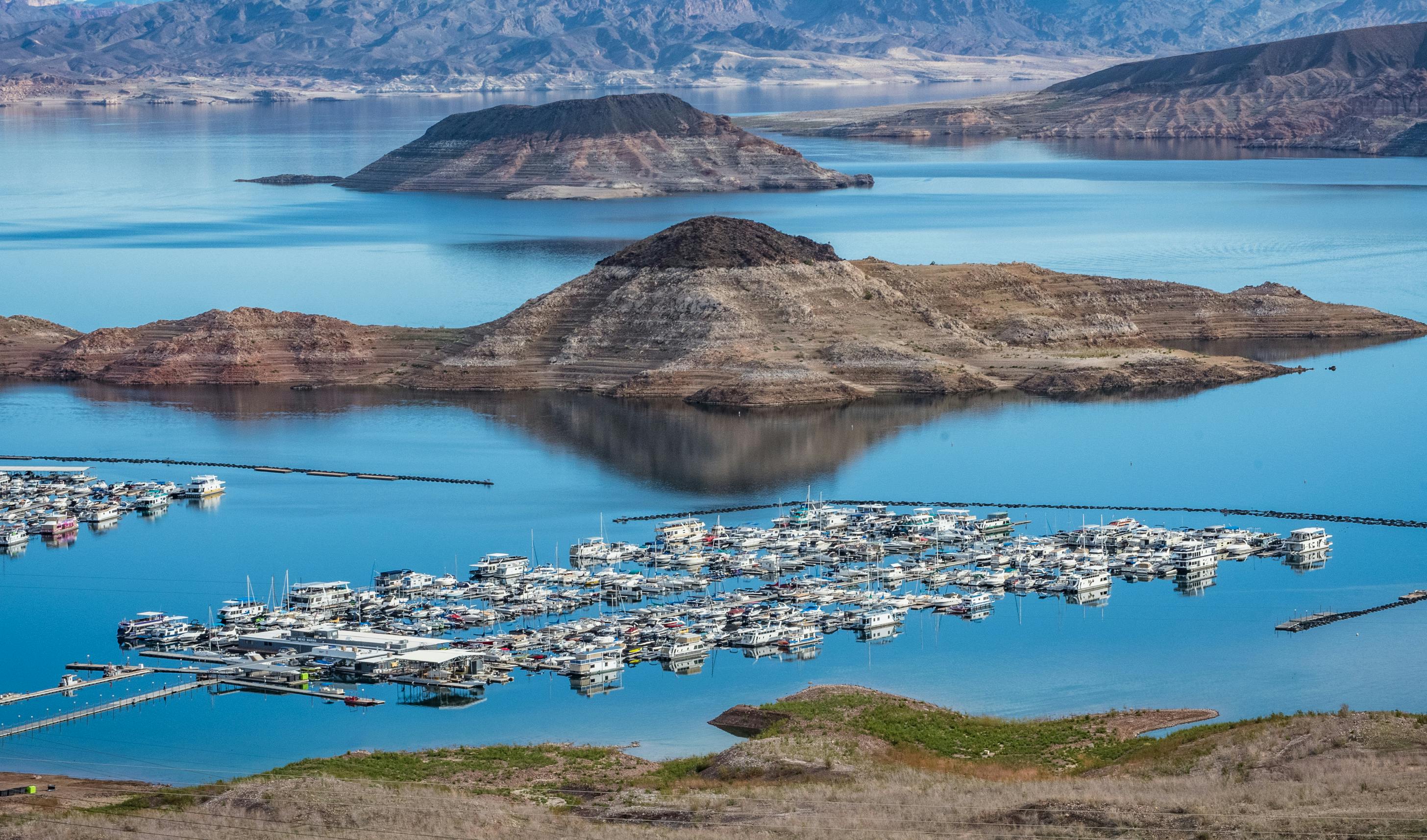 Boats in Marina on Lake Mead in USA · Free Stock Photo