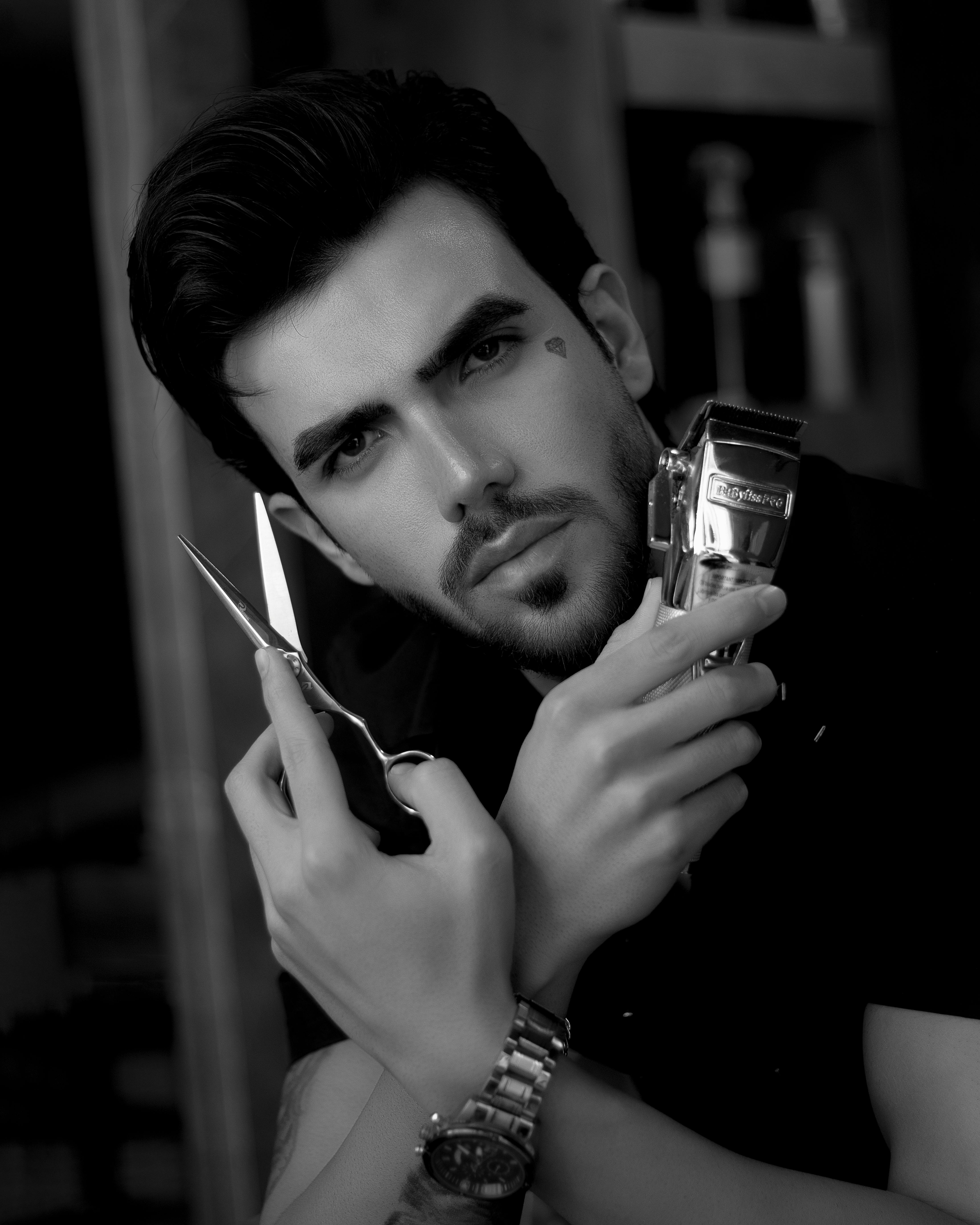 Portrait of a Barber · Free Stock Photo