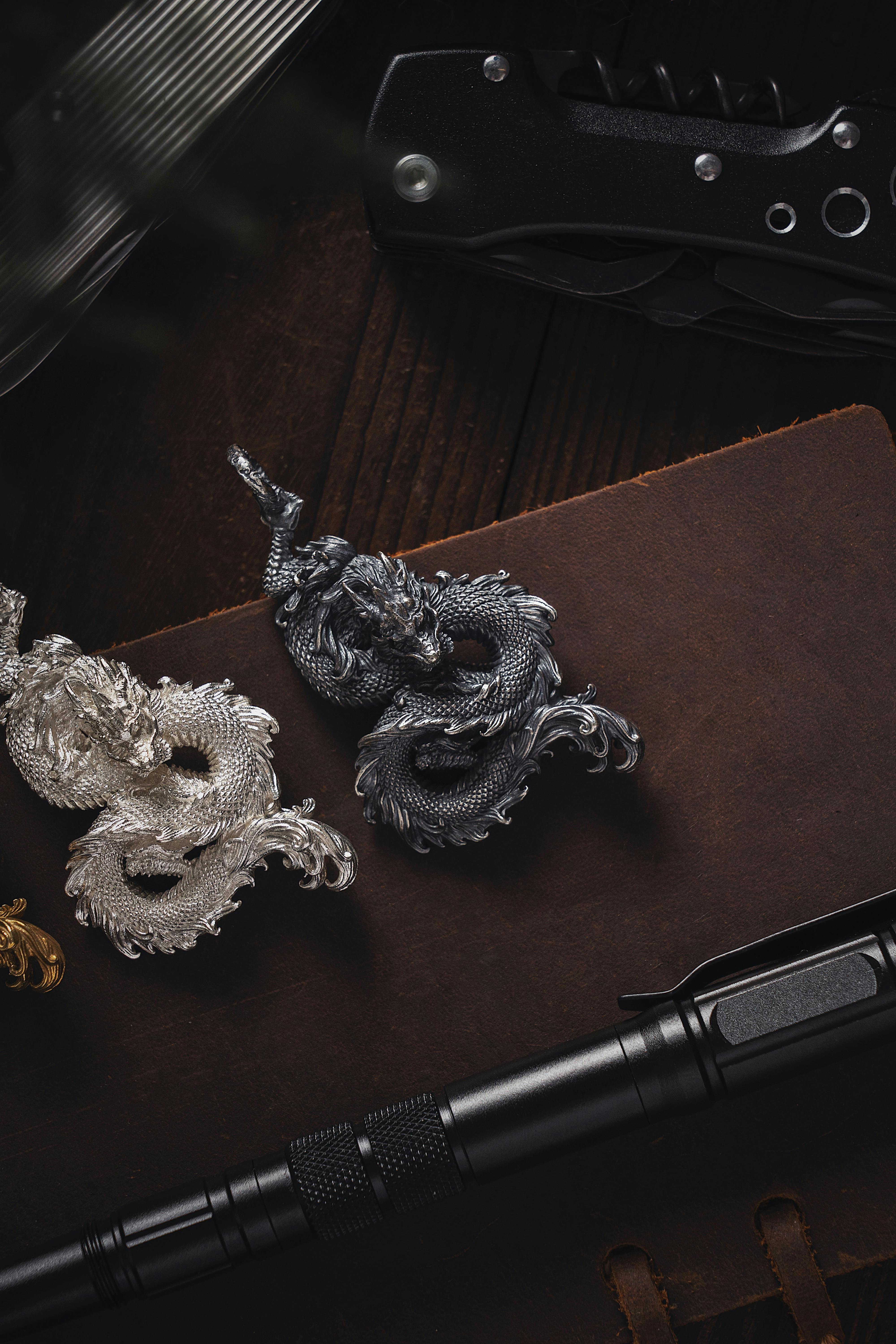 Design Dragons on Desk · Free Stock Photo