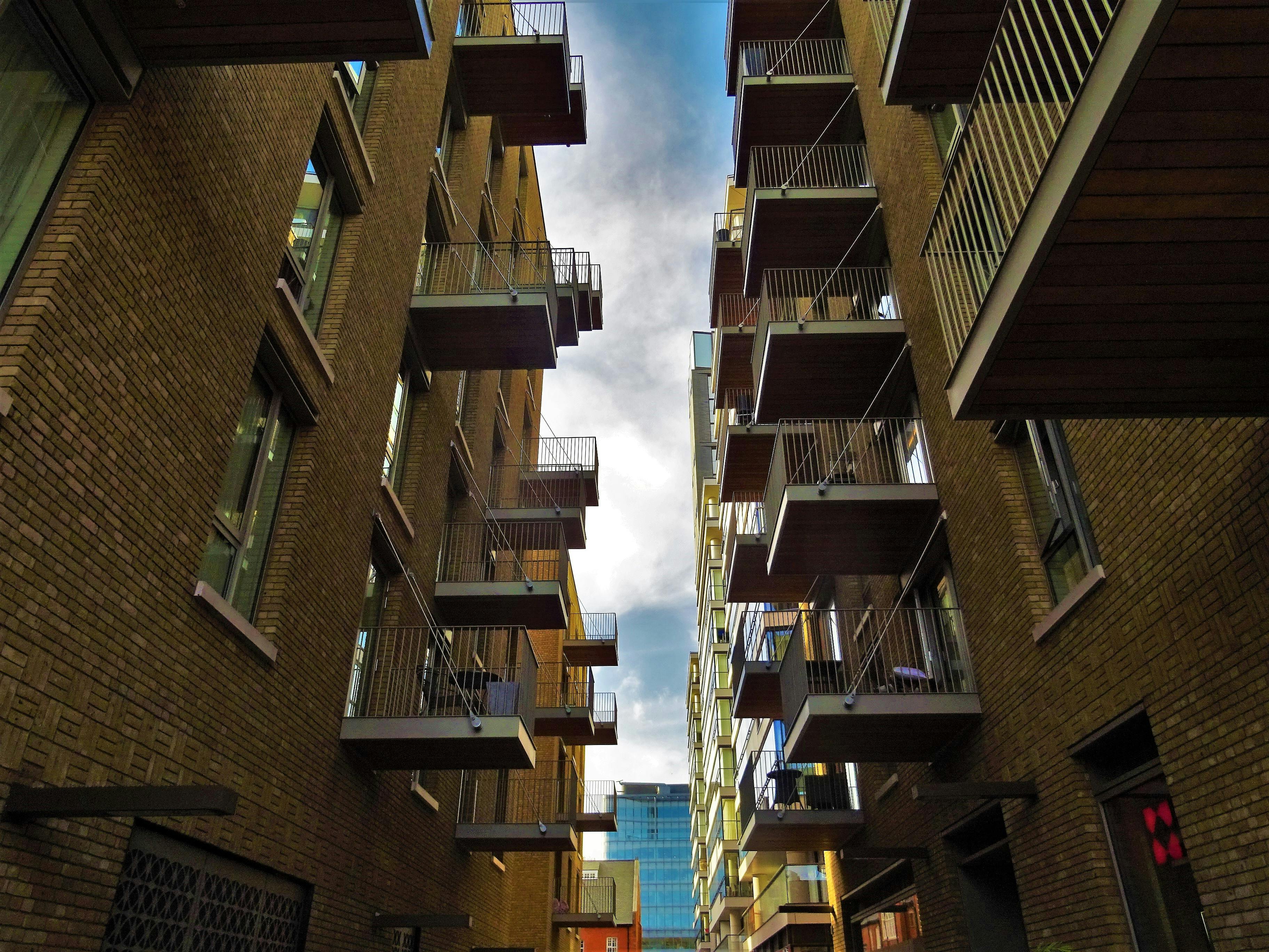 Two Brown Buildings · Free Stock Photo