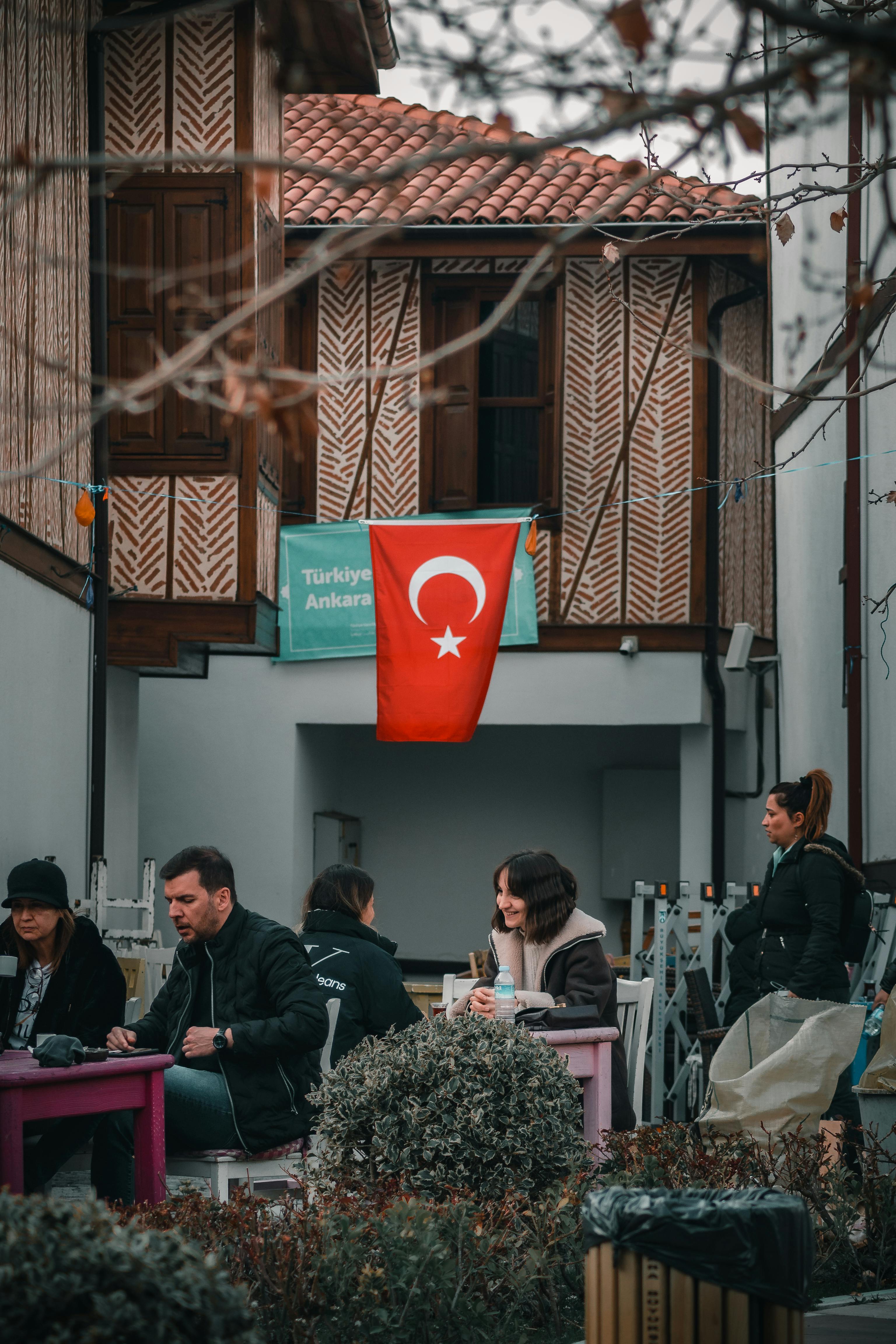 Photo of a Cafe Garden · Free Stock Photo