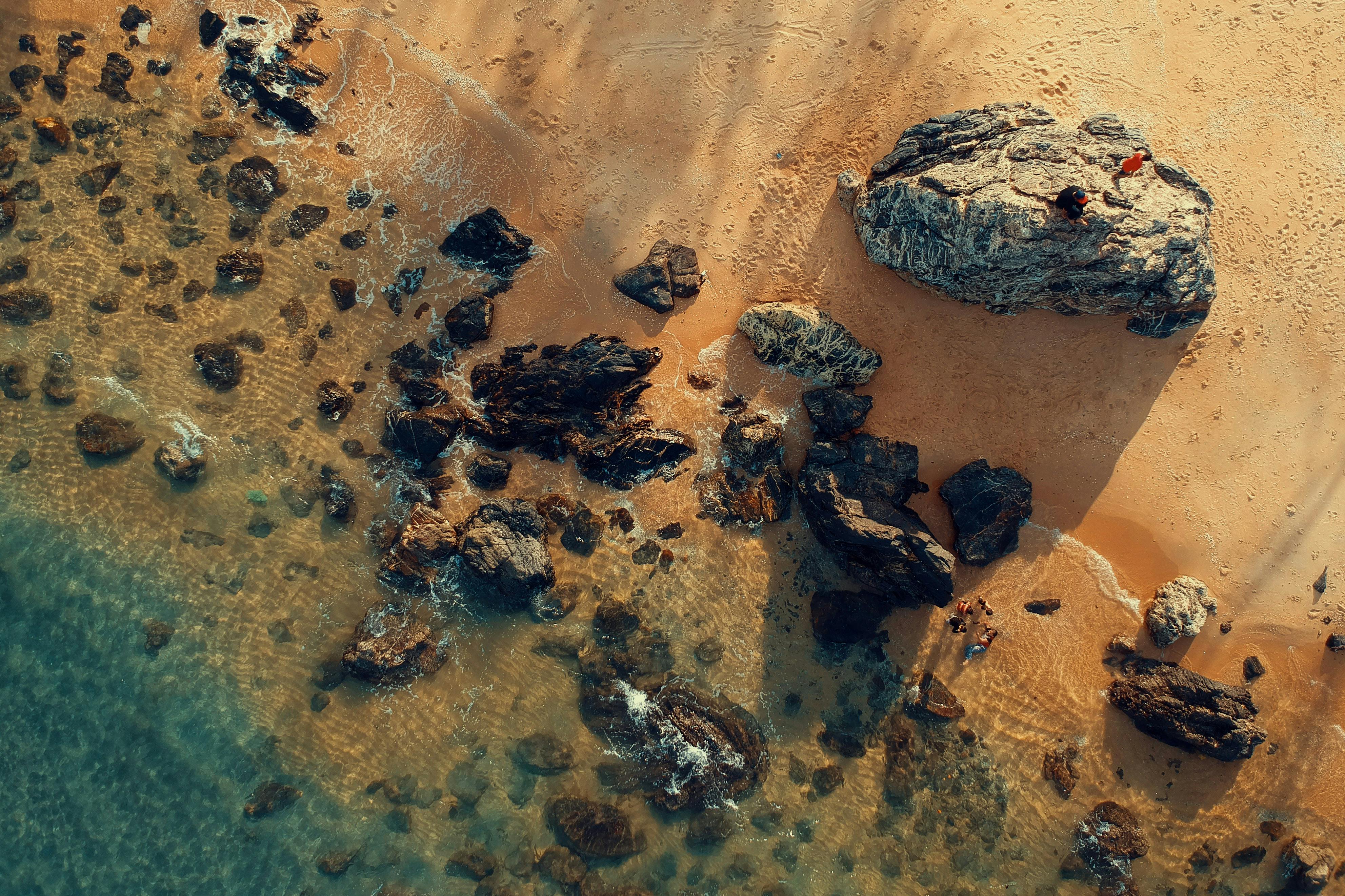 Aerial Photography of Sea · Free Stock Photo