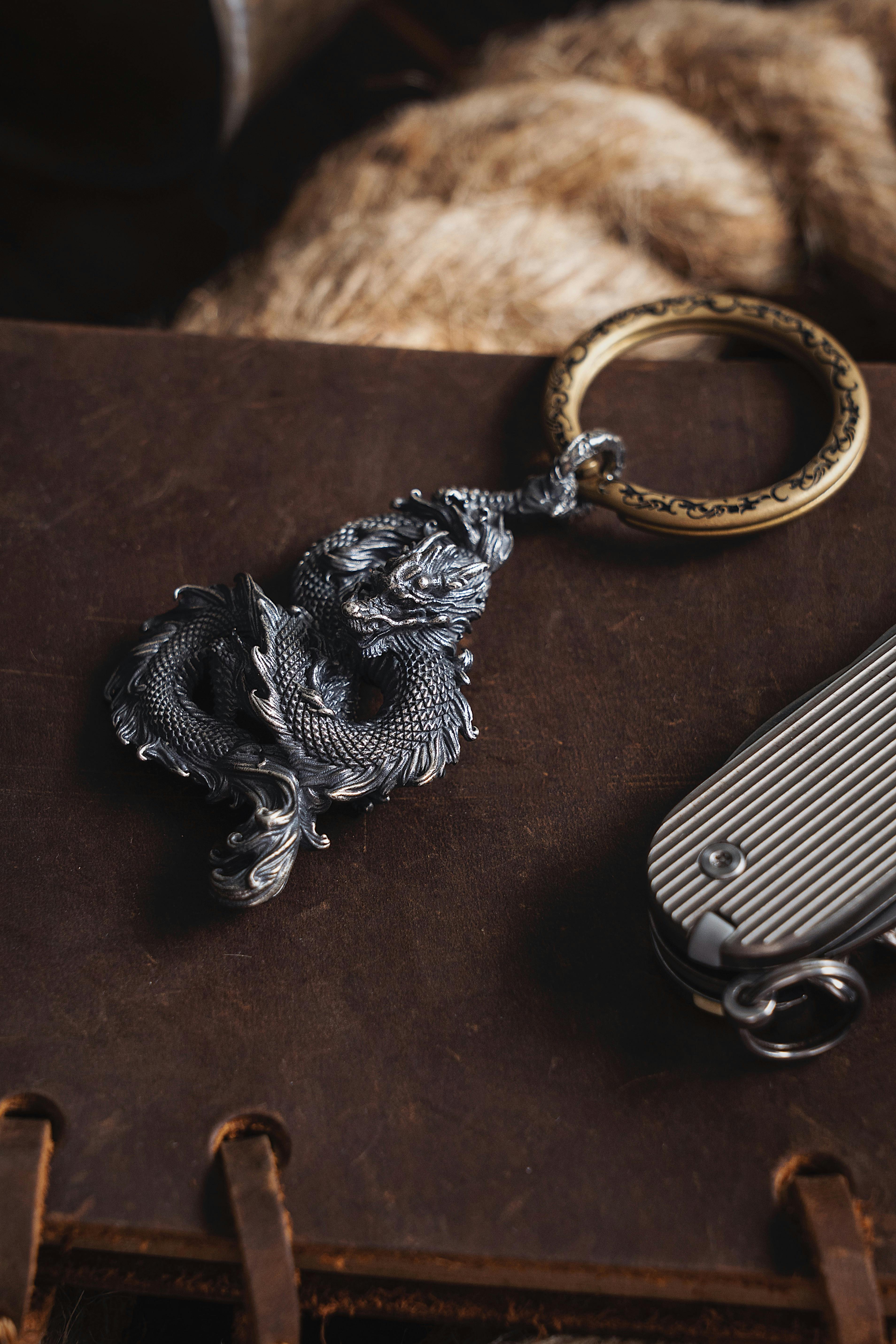 Chinese Dragon Keychain · Free Stock Photo