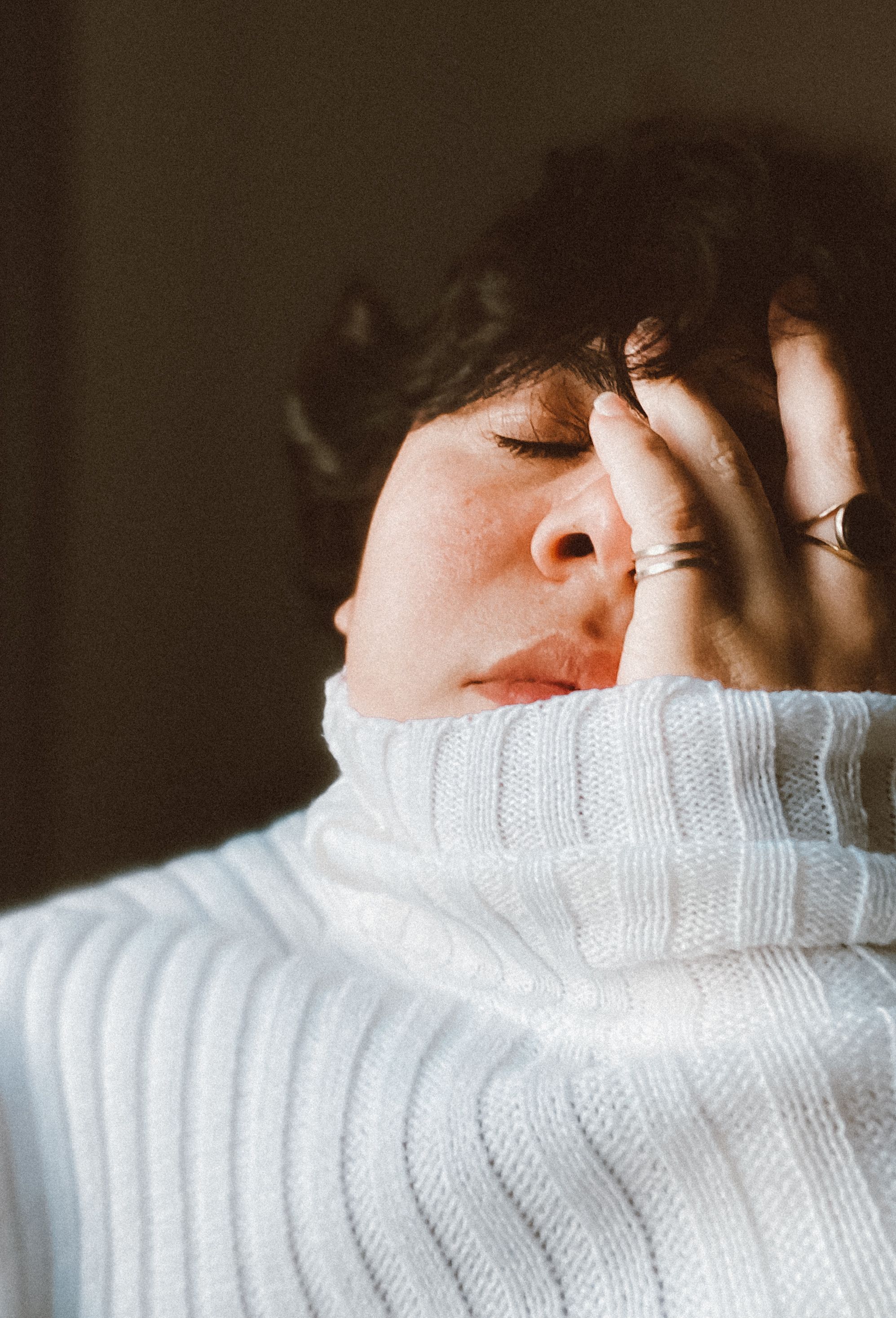 Woman with a Headache · Free Stock Photo