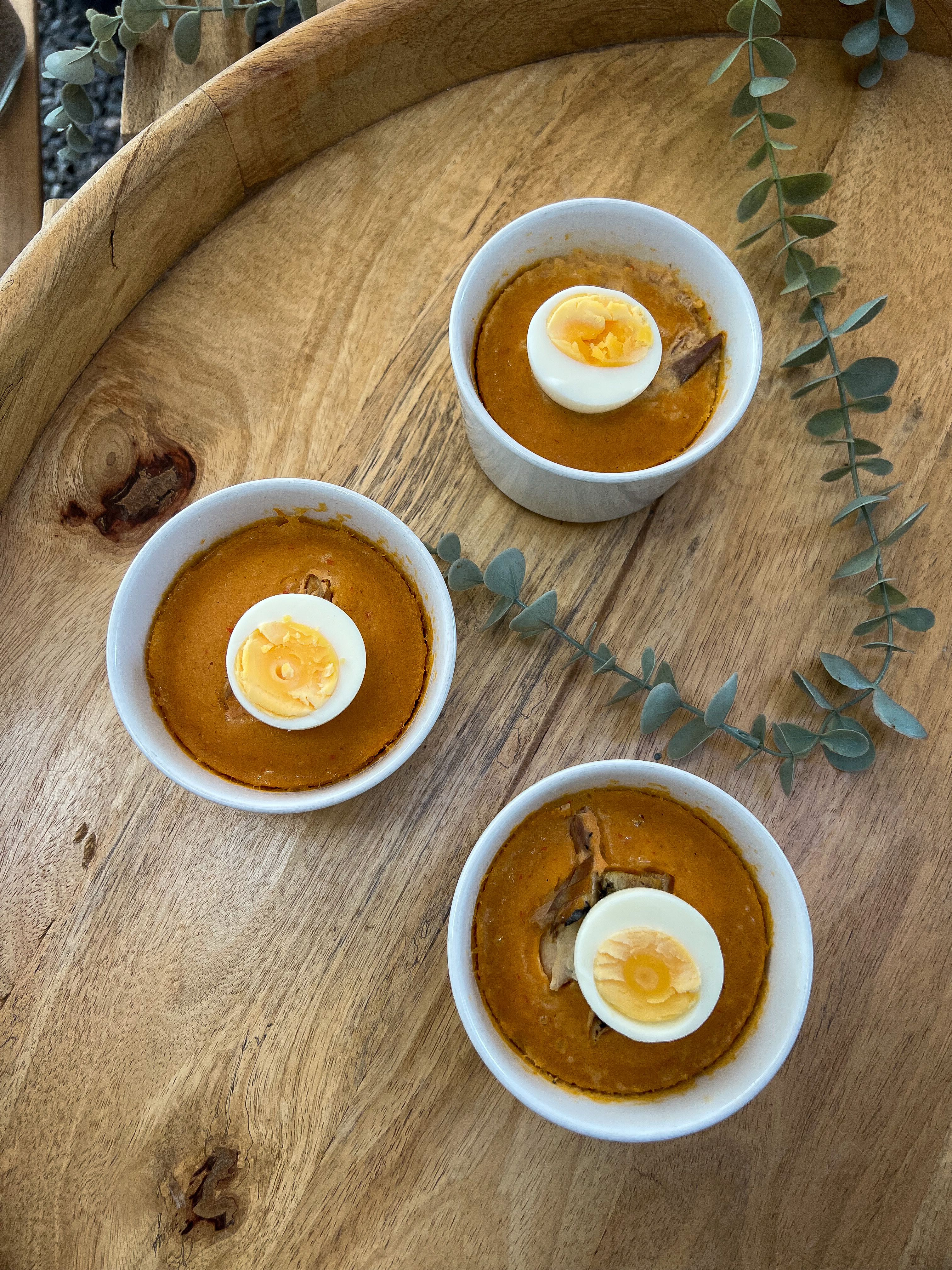 Goulashes with Egg in Bowls · Free Stock Photo
