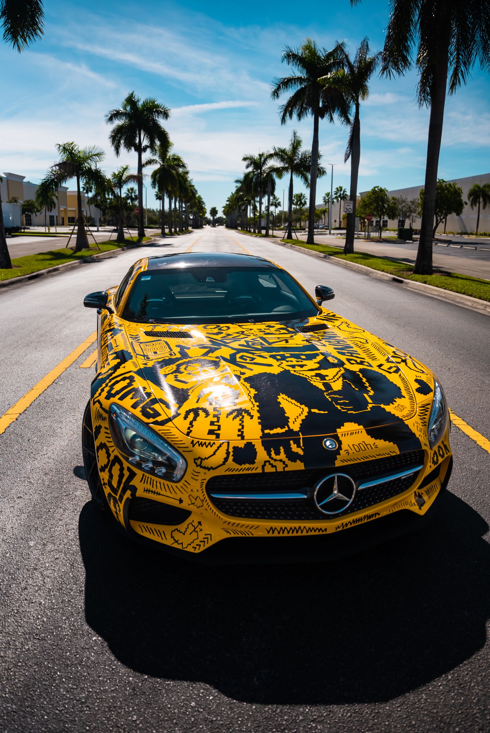 Mercedes AMG GT on Street · Free Stock Photo