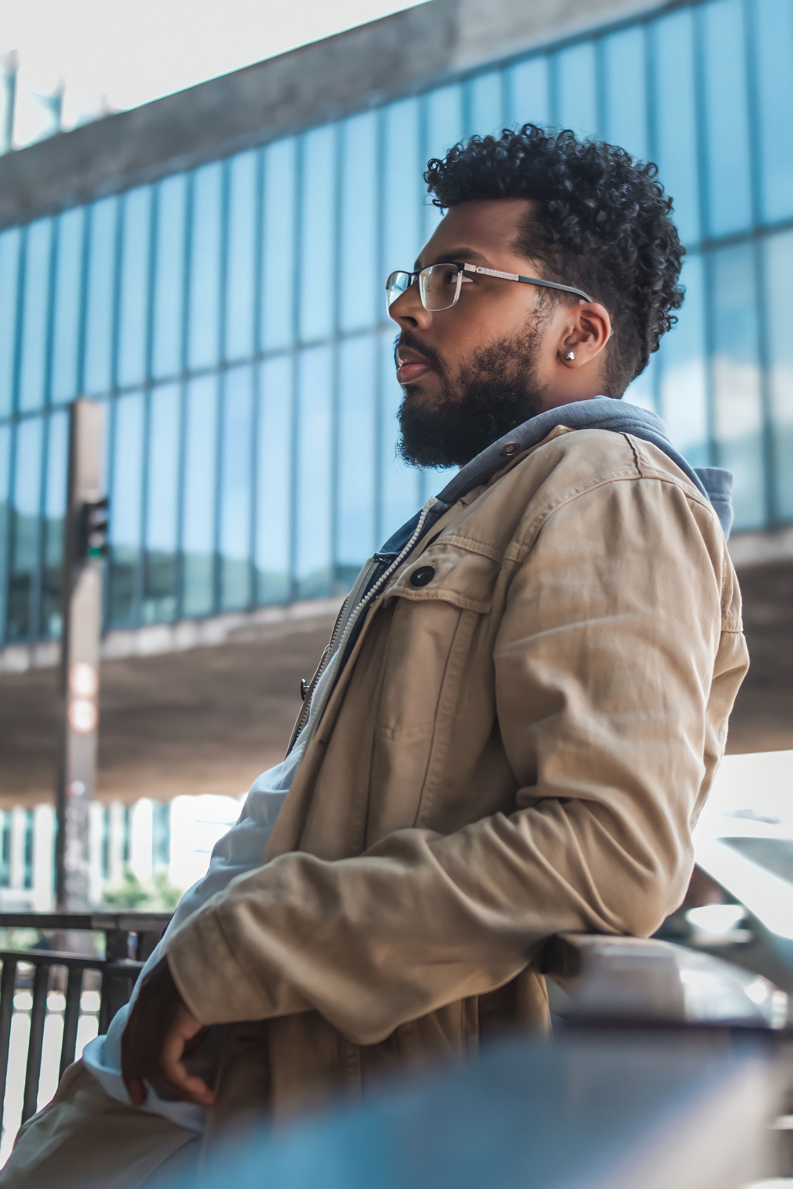 Man Posing in Jacket · Free Stock Photo