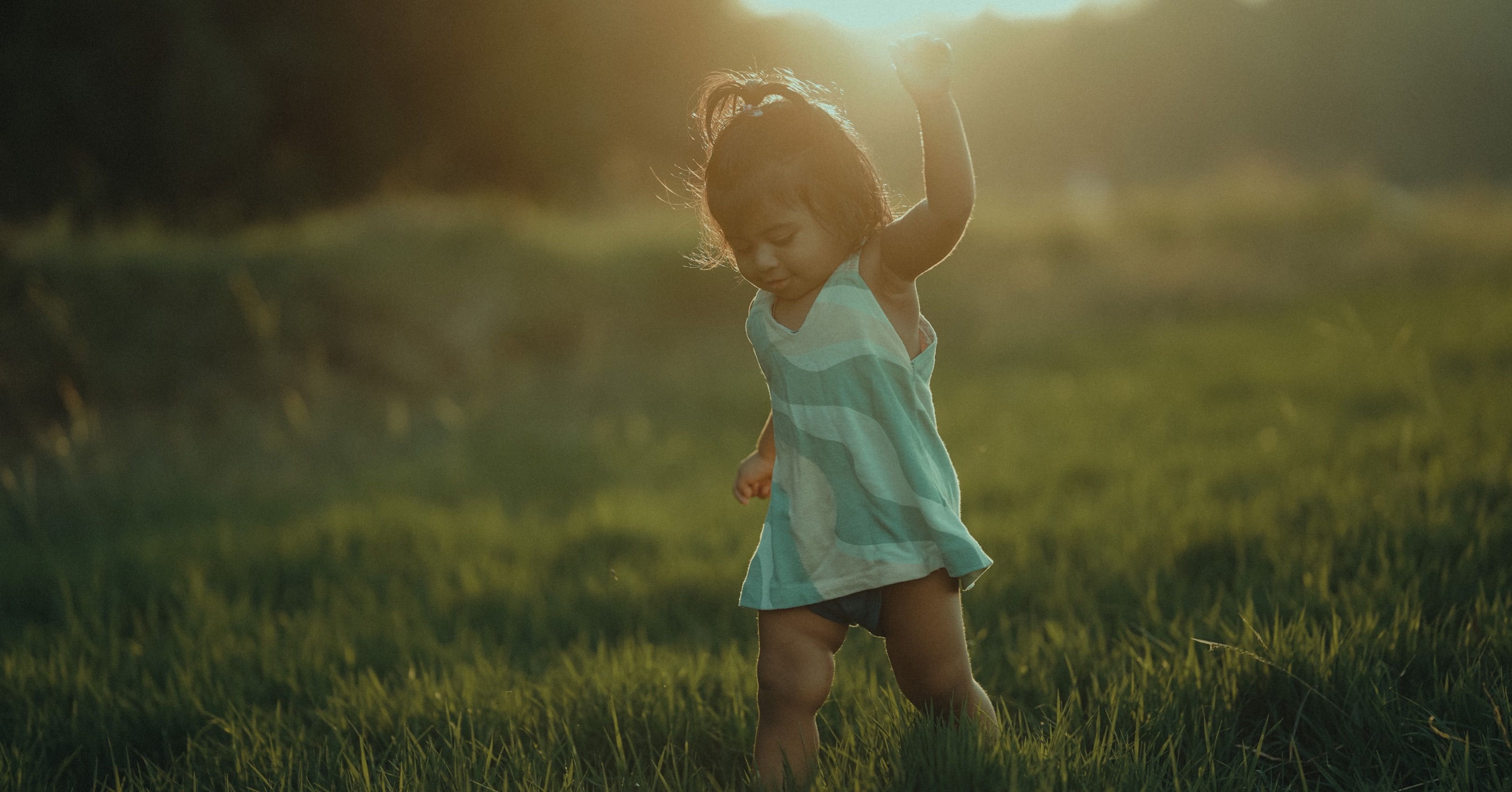 Boy Running during Sunset · Free Stock Photo
