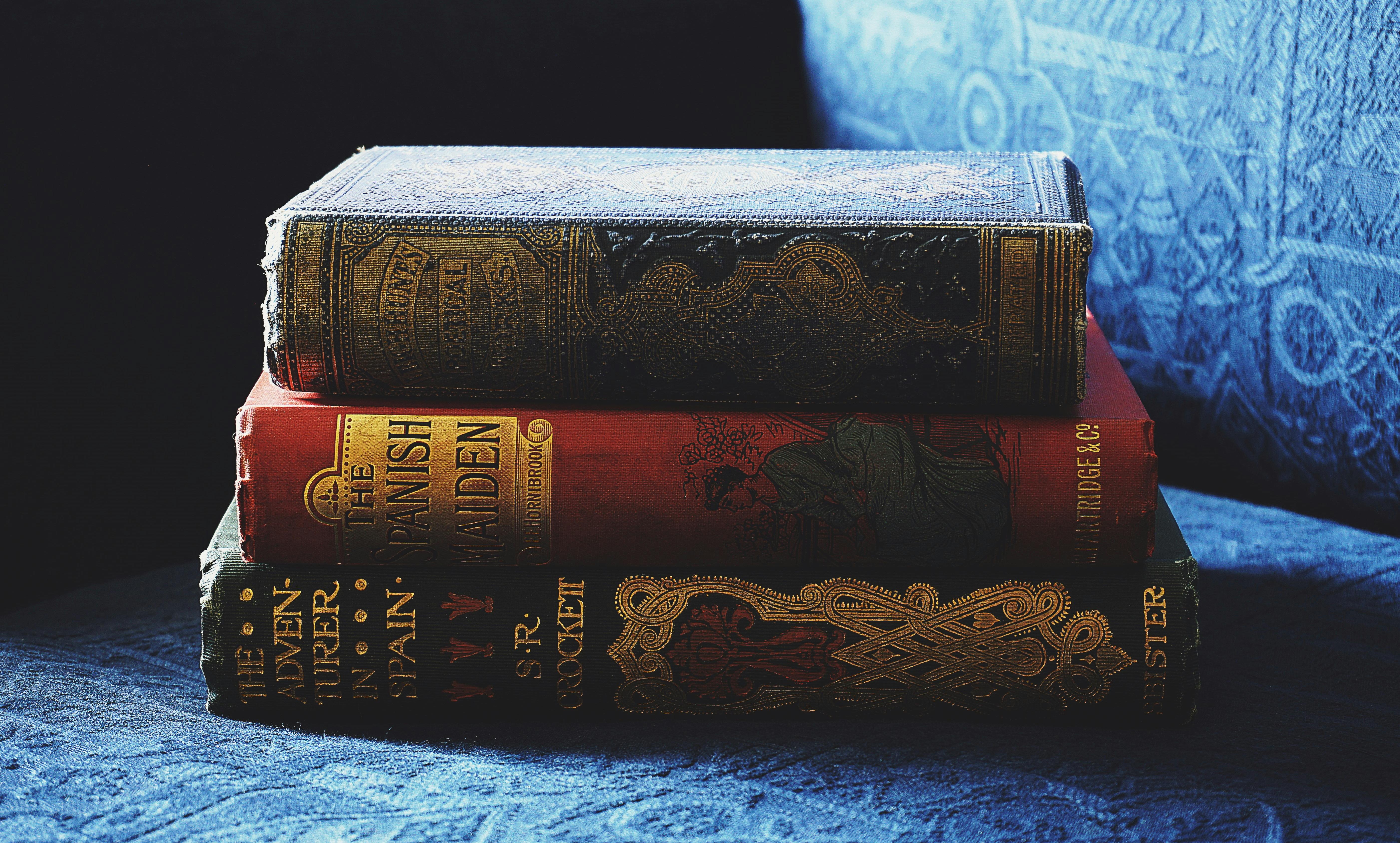 Pile Of Assorted Books o · Free Stock Photo