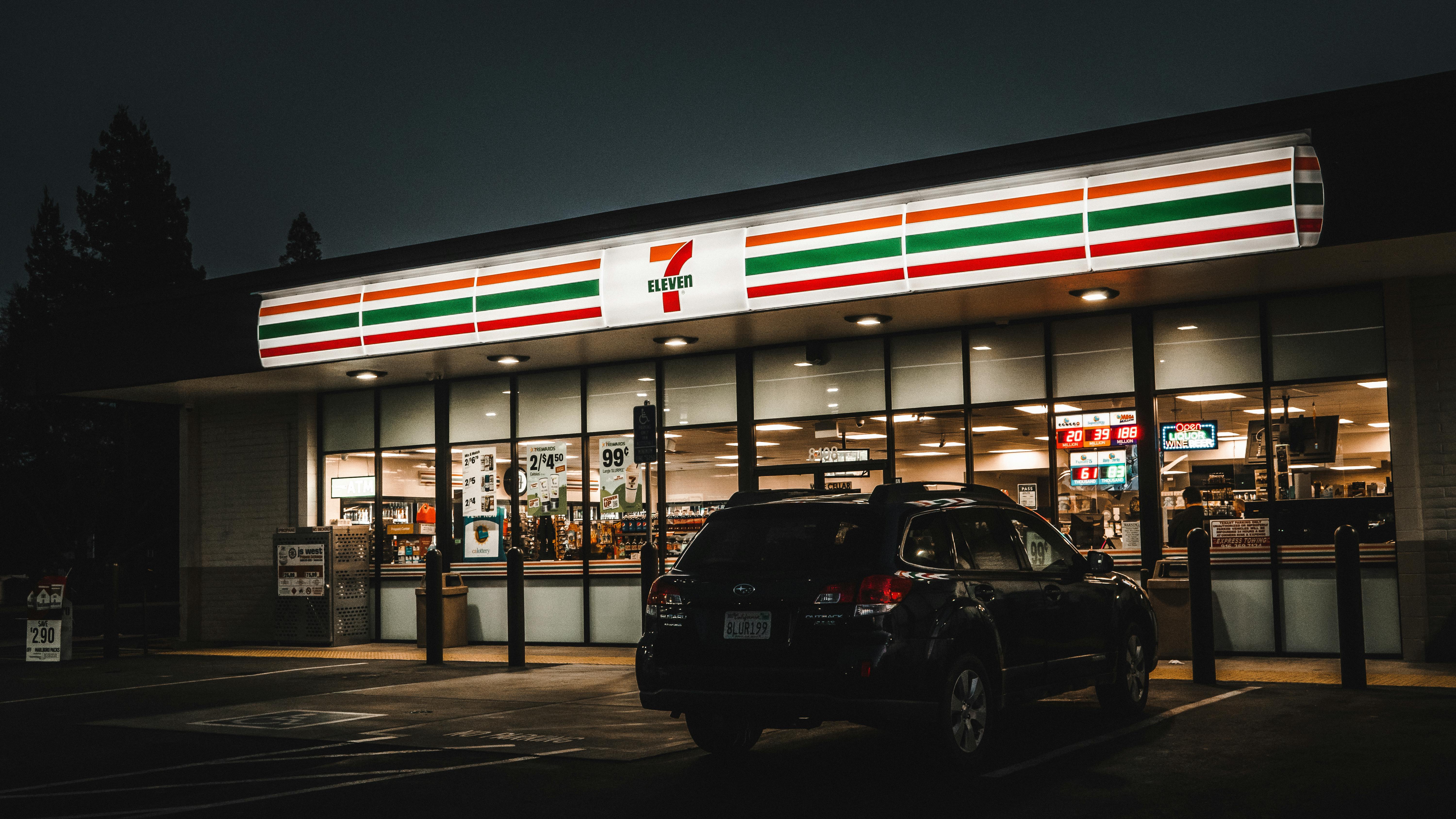 7-Eleven Store Photo During Sunset · Free Stock Photo