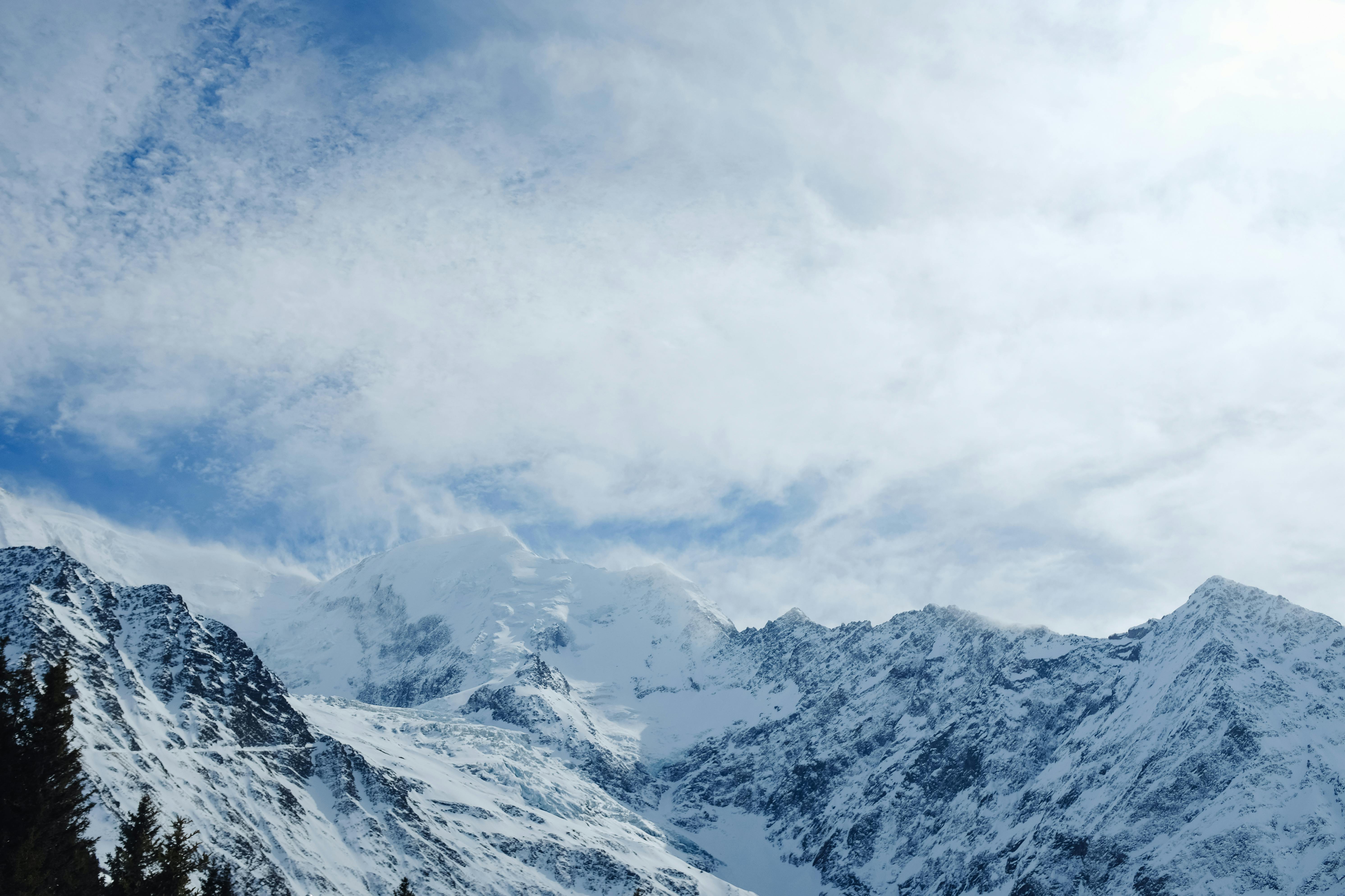 Landscape Photo Of Snow Covered Mountains · Free Stock Photo