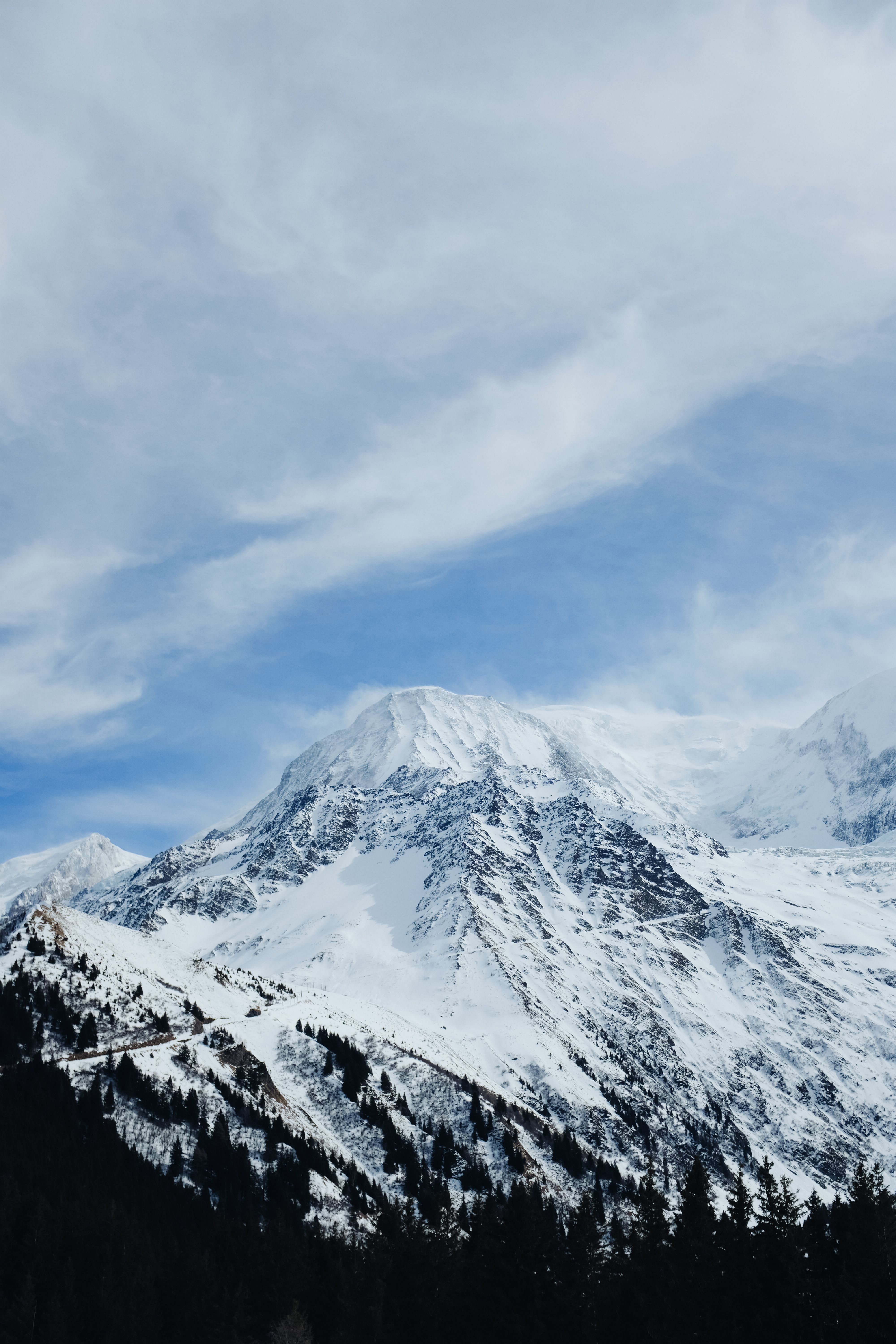 Landscape of a Mountain Range · Free Stock Photo