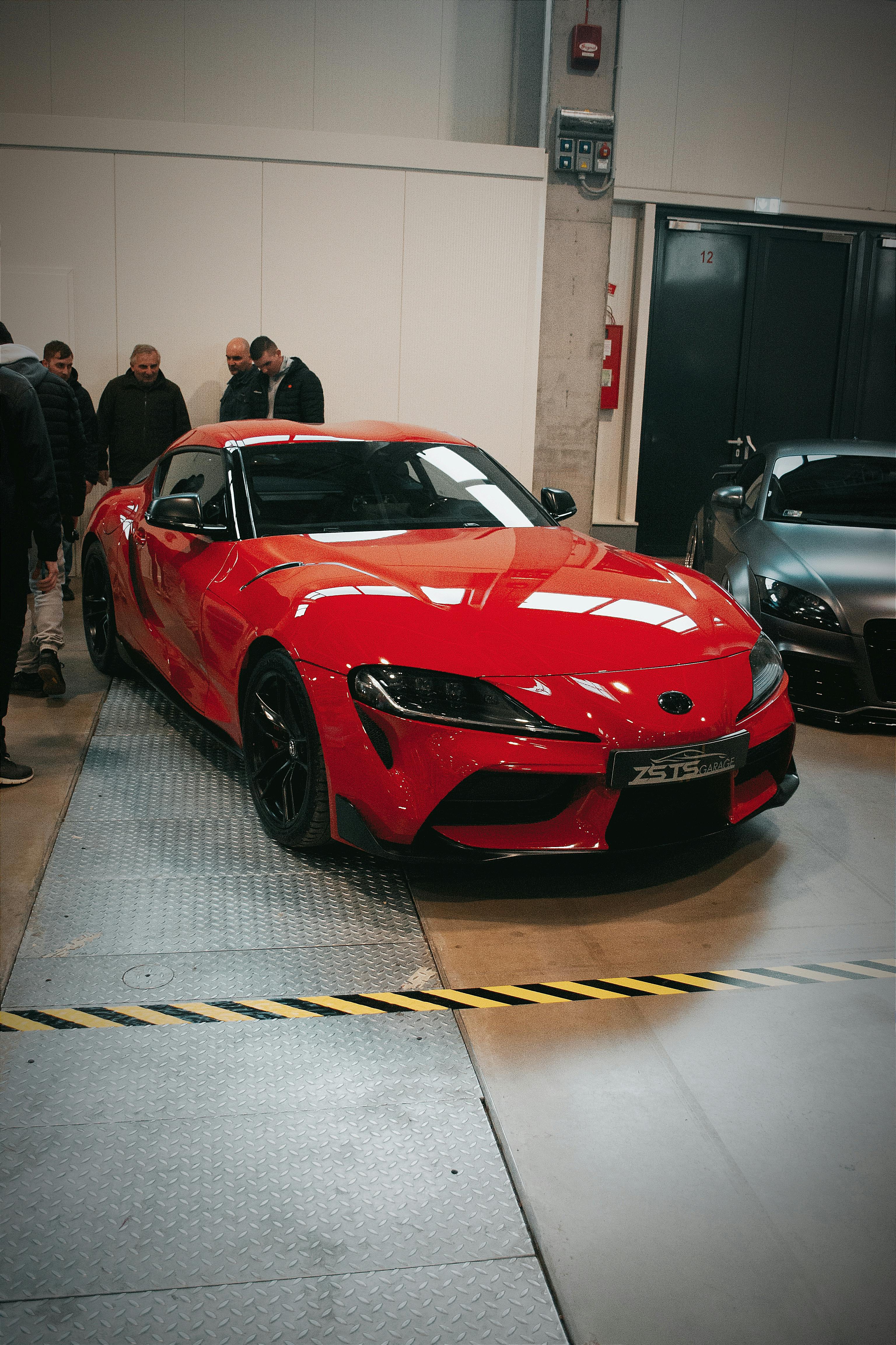Red Toyota Supra · Free Stock Photo