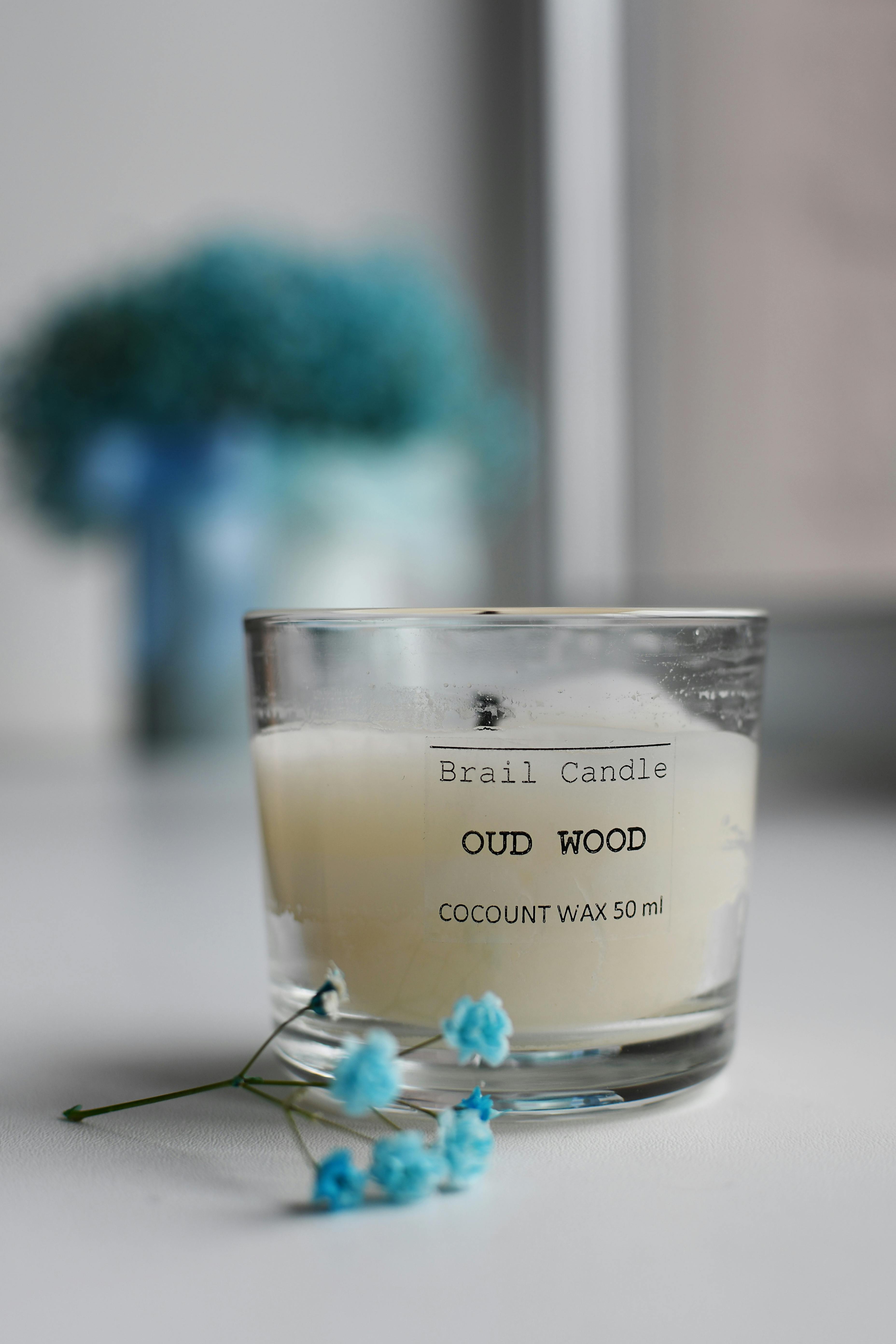 Burning candles with smoke for aromatherapy · Free Stock Photo