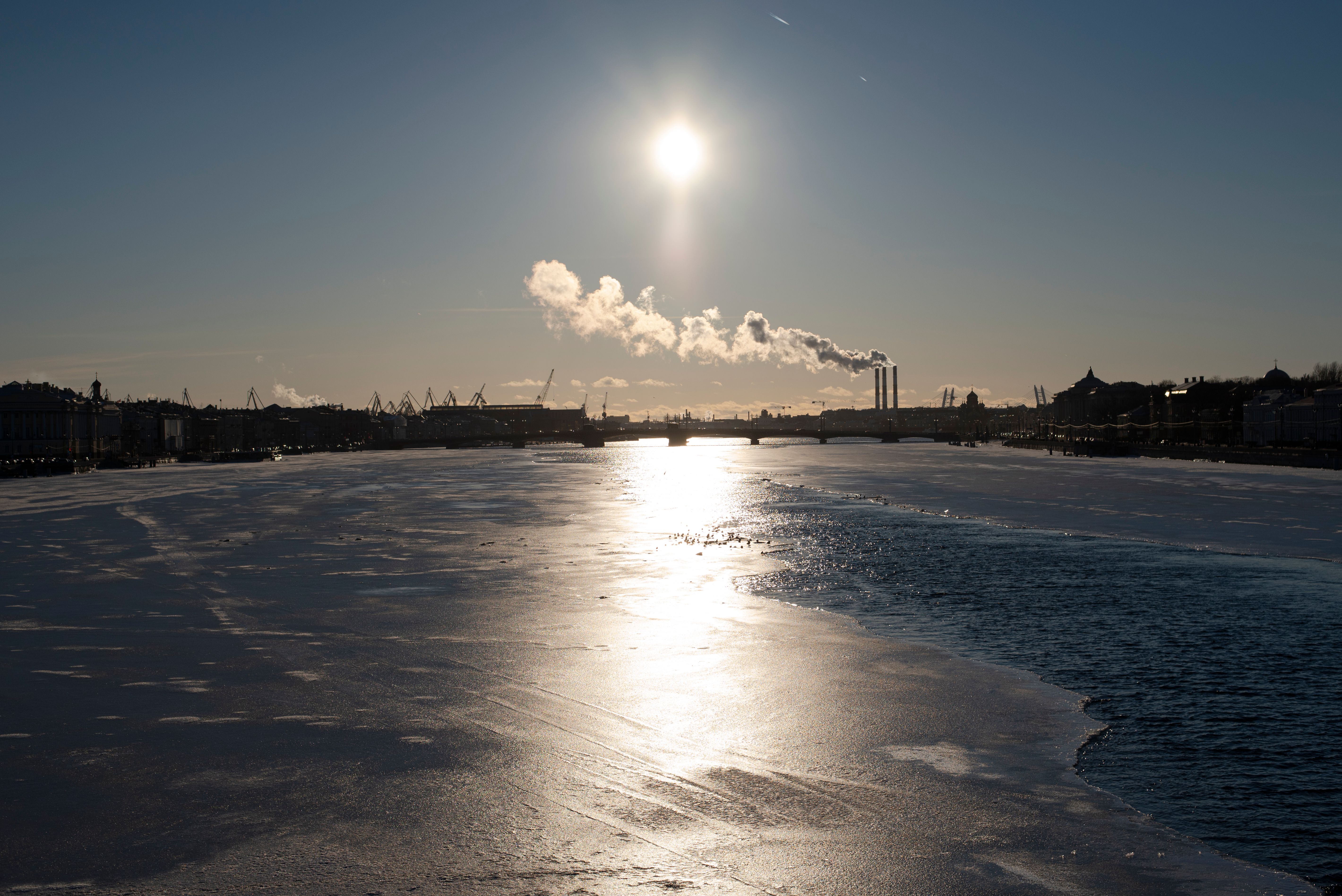 Ice in Bay · Free Stock Photo