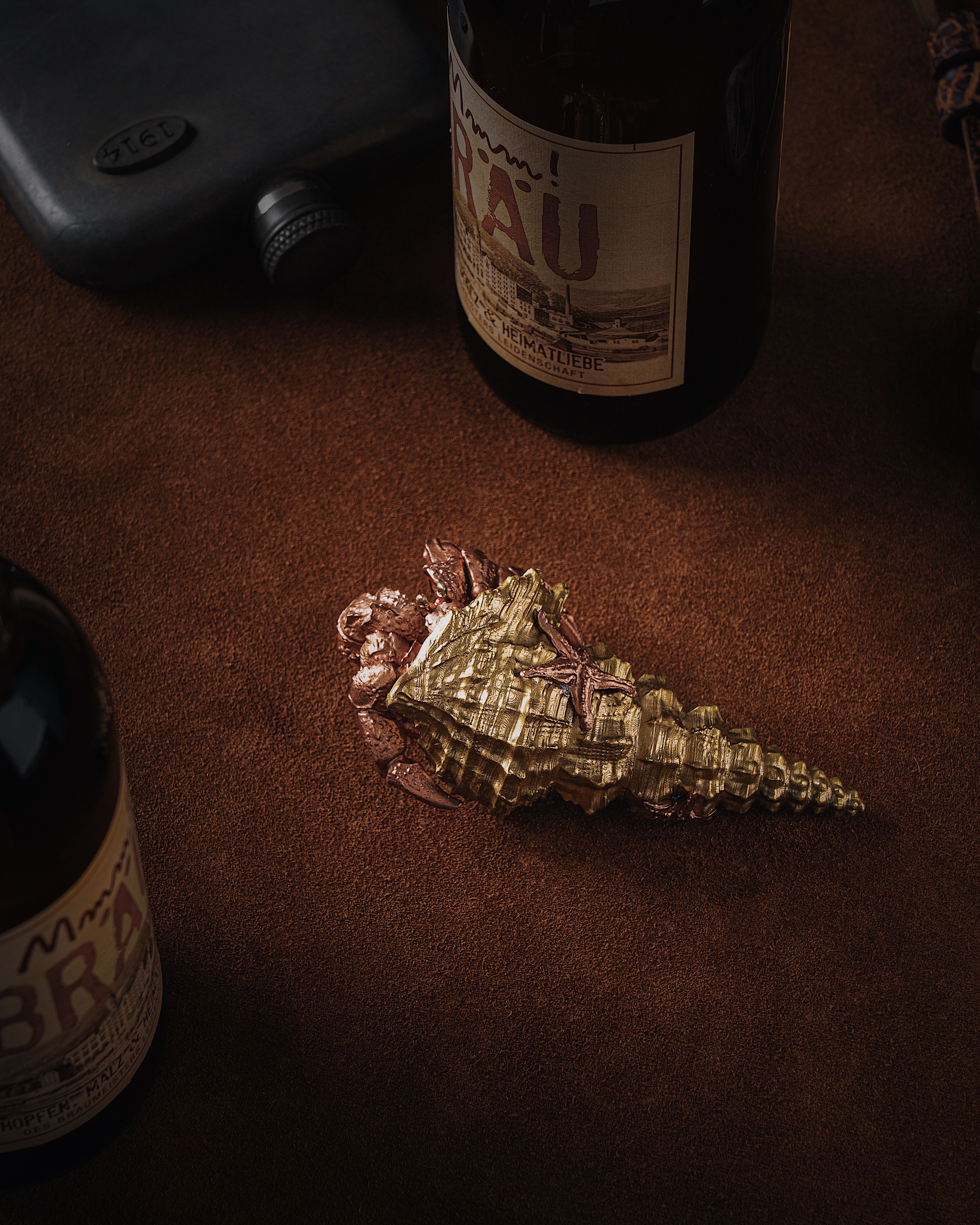 Golden Snake Eating Crab · Free Stock Photo