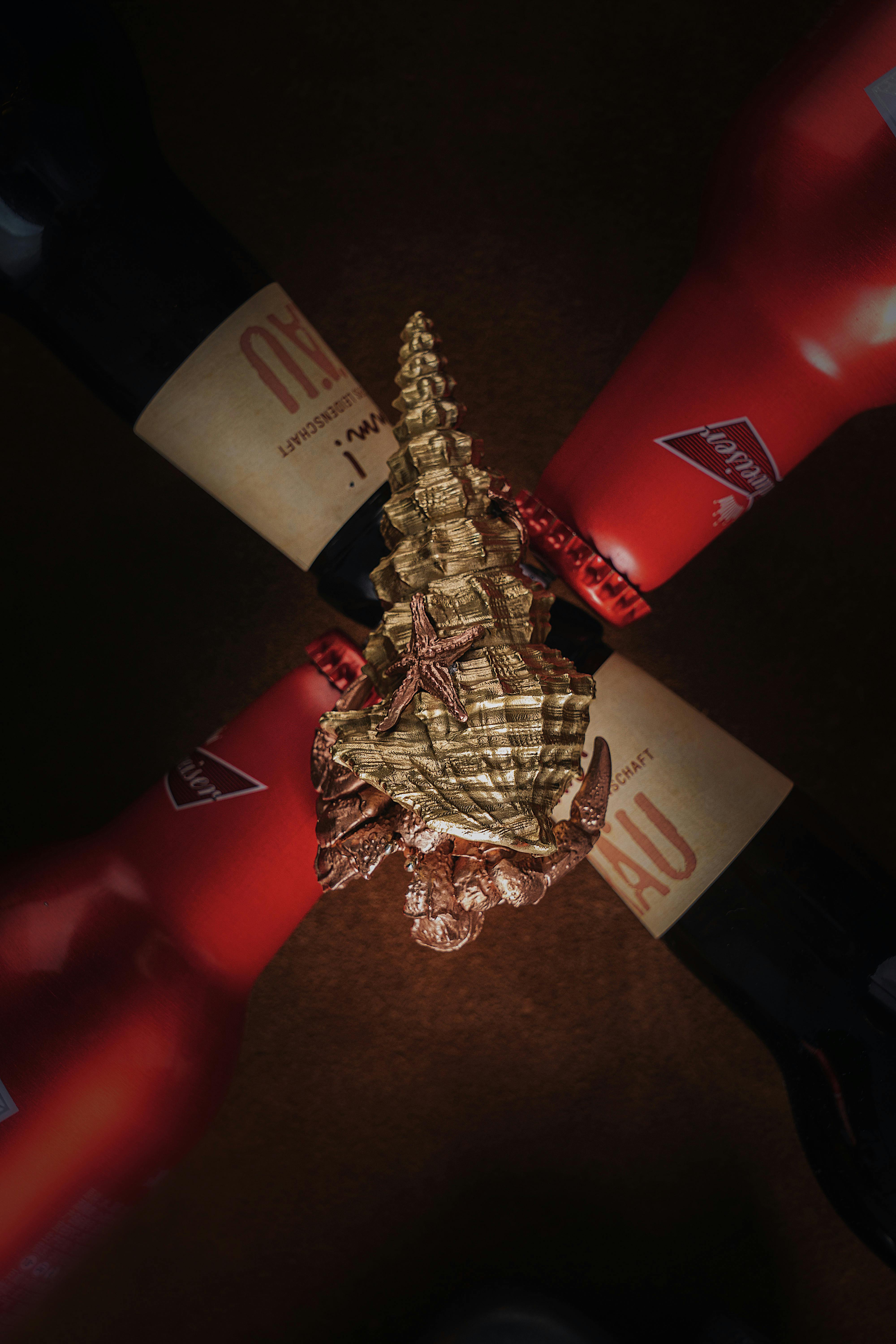 Golden Snake Eating Crab · Free Stock Photo