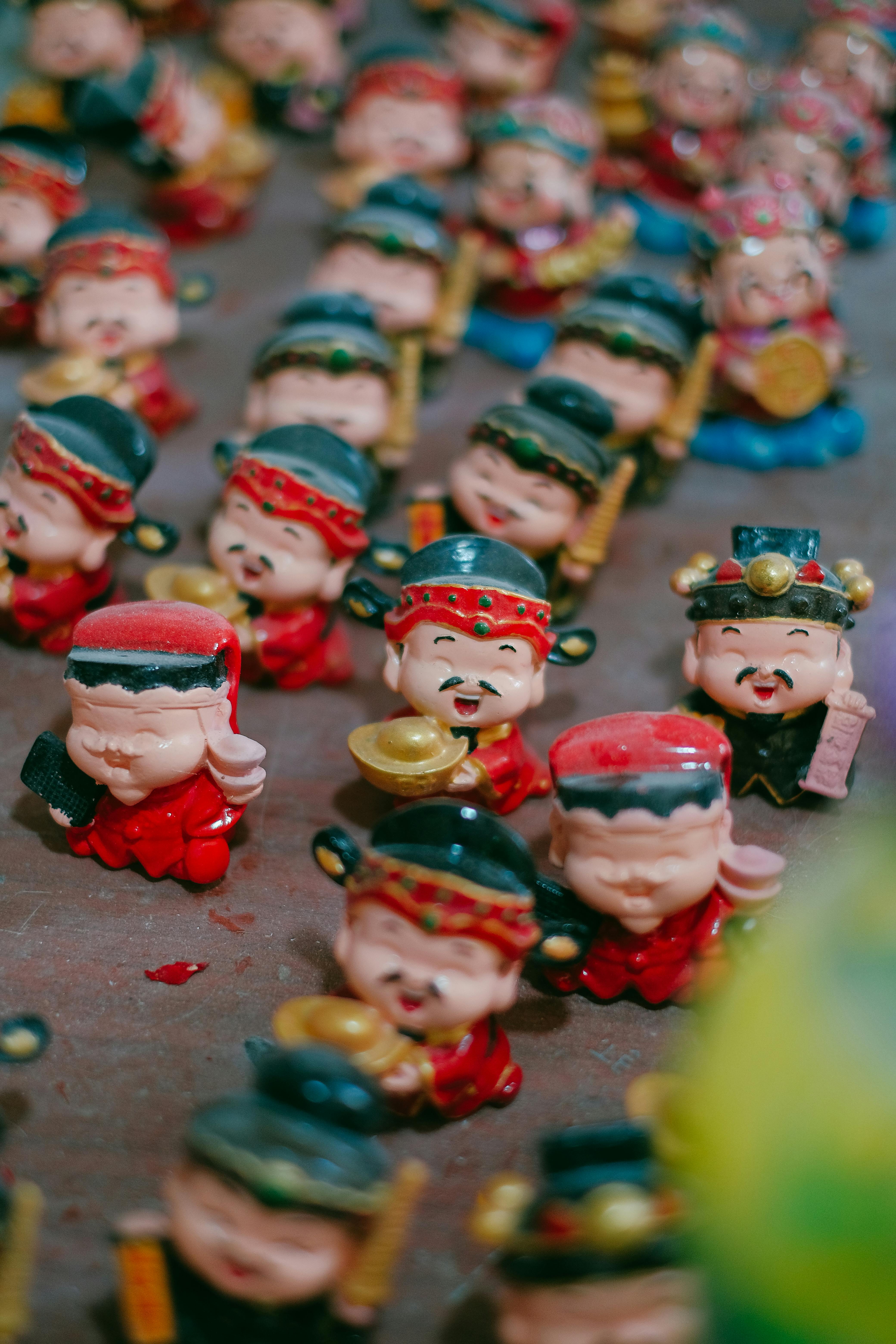 Close up of Colorful Dolls · Free Stock Photo