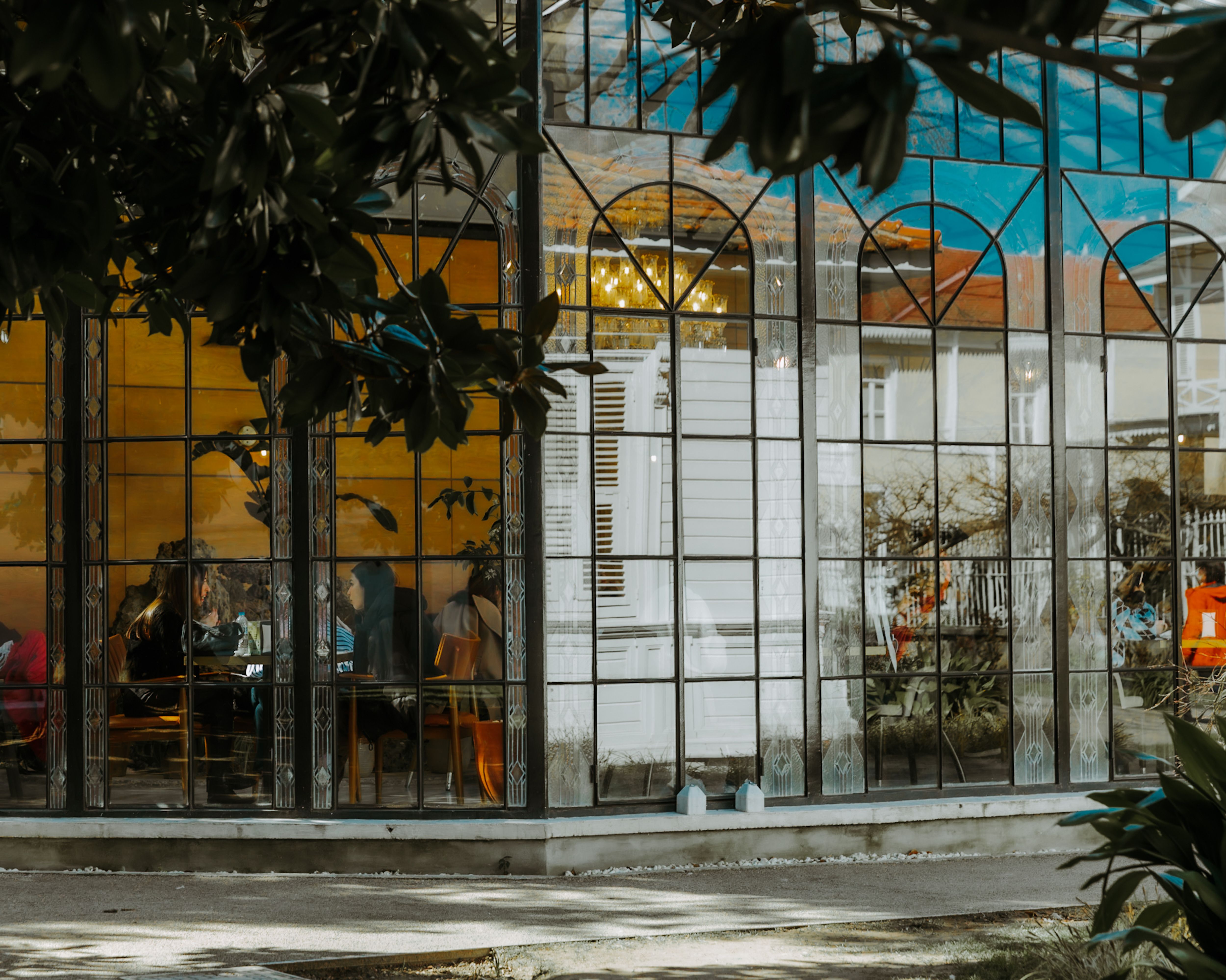 A Glass Restaurant Building · Free Stock Photo