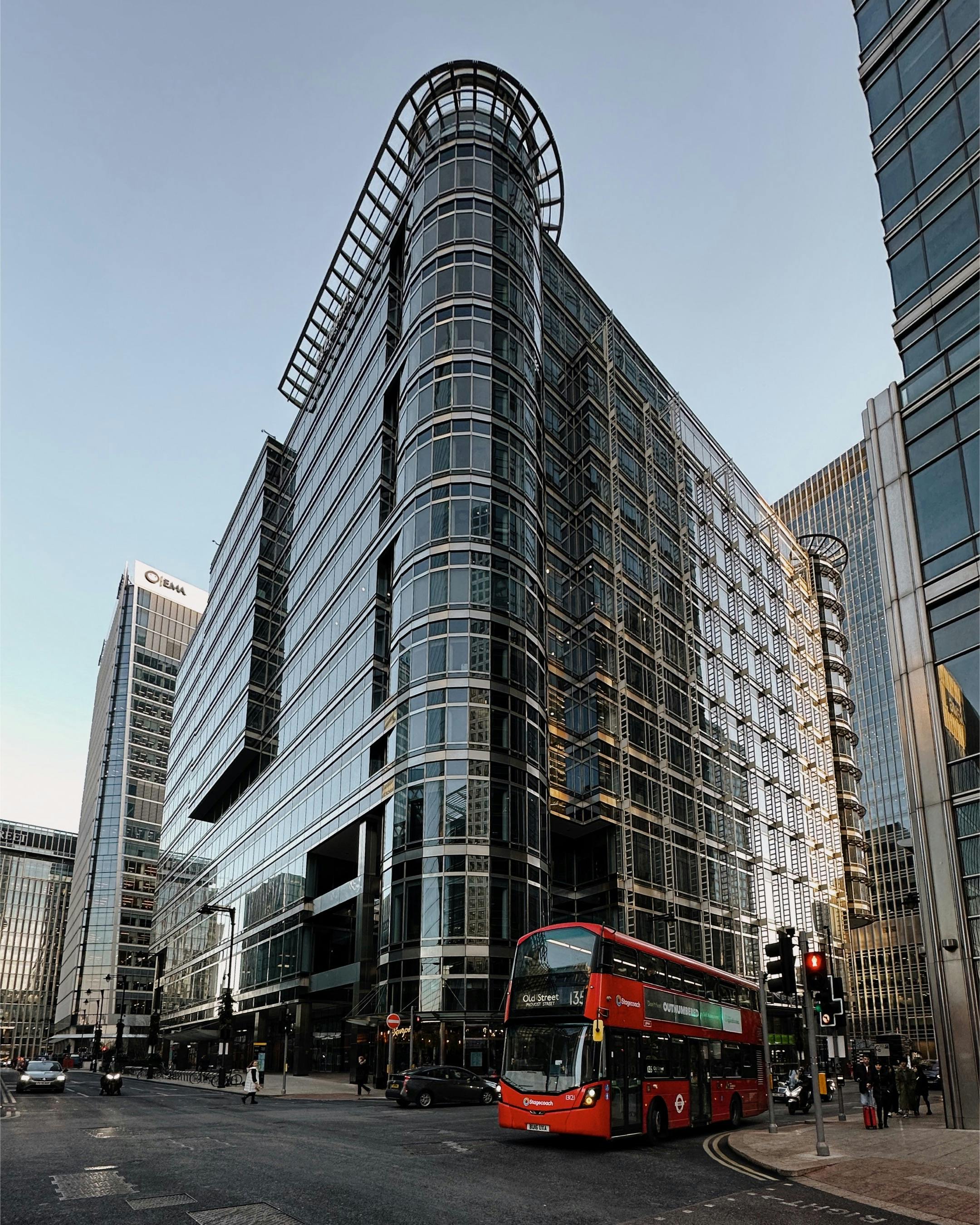 20 Canada Square Office Building in London, England · Free Stock Photo