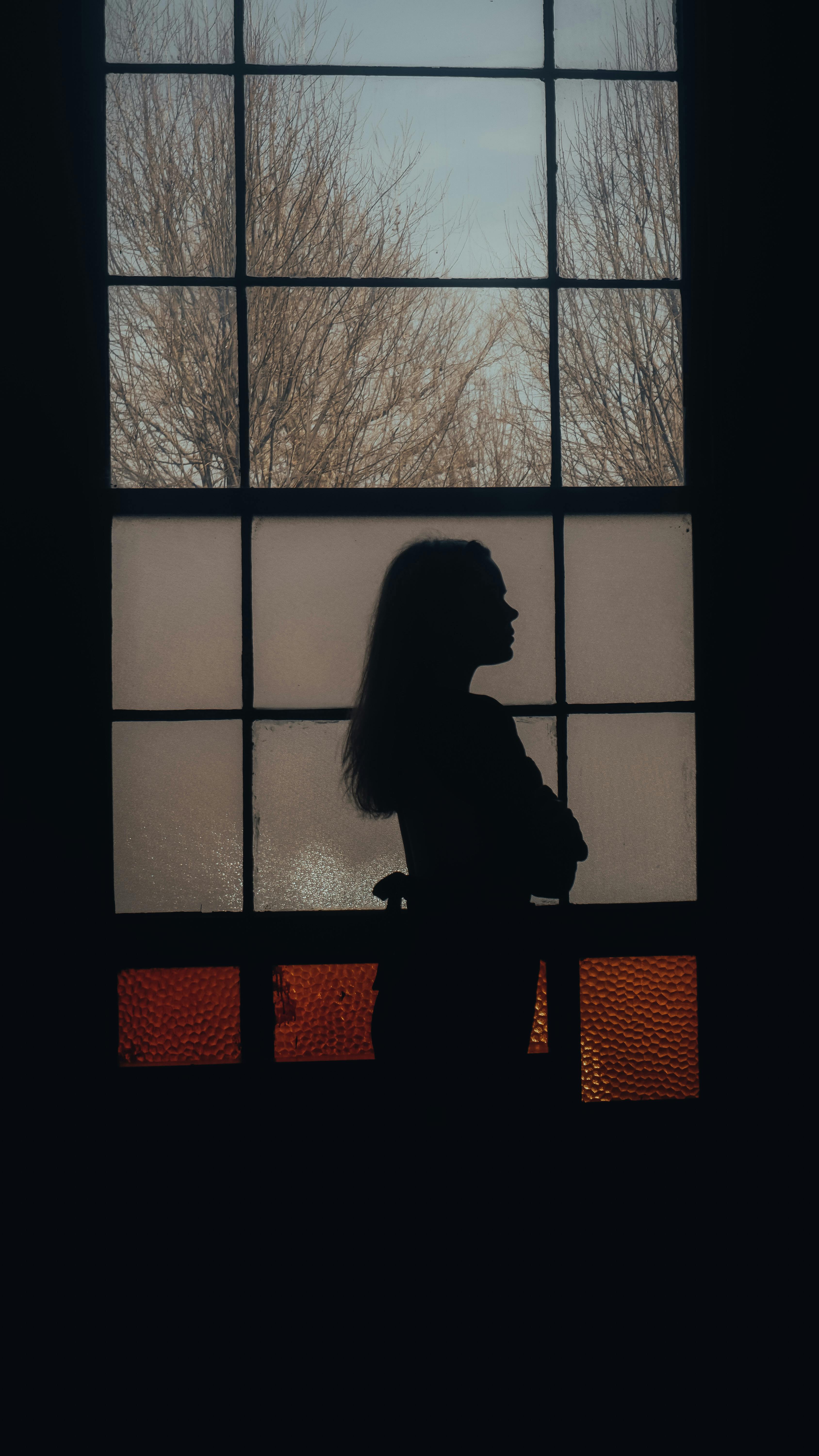Window in Dark Room · Free Stock Photo