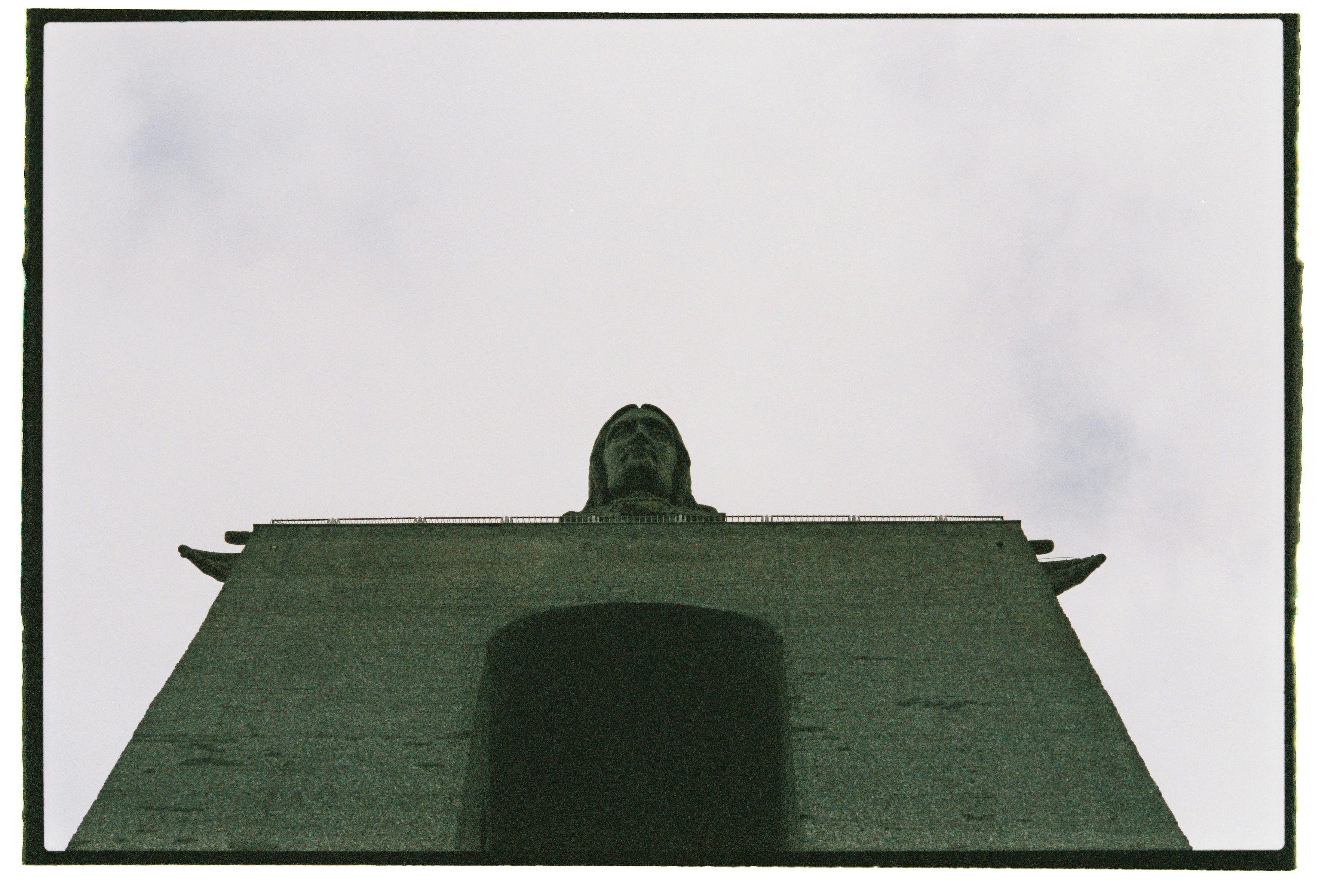 Jesus Christ Head over Wall · Free Stock Photo