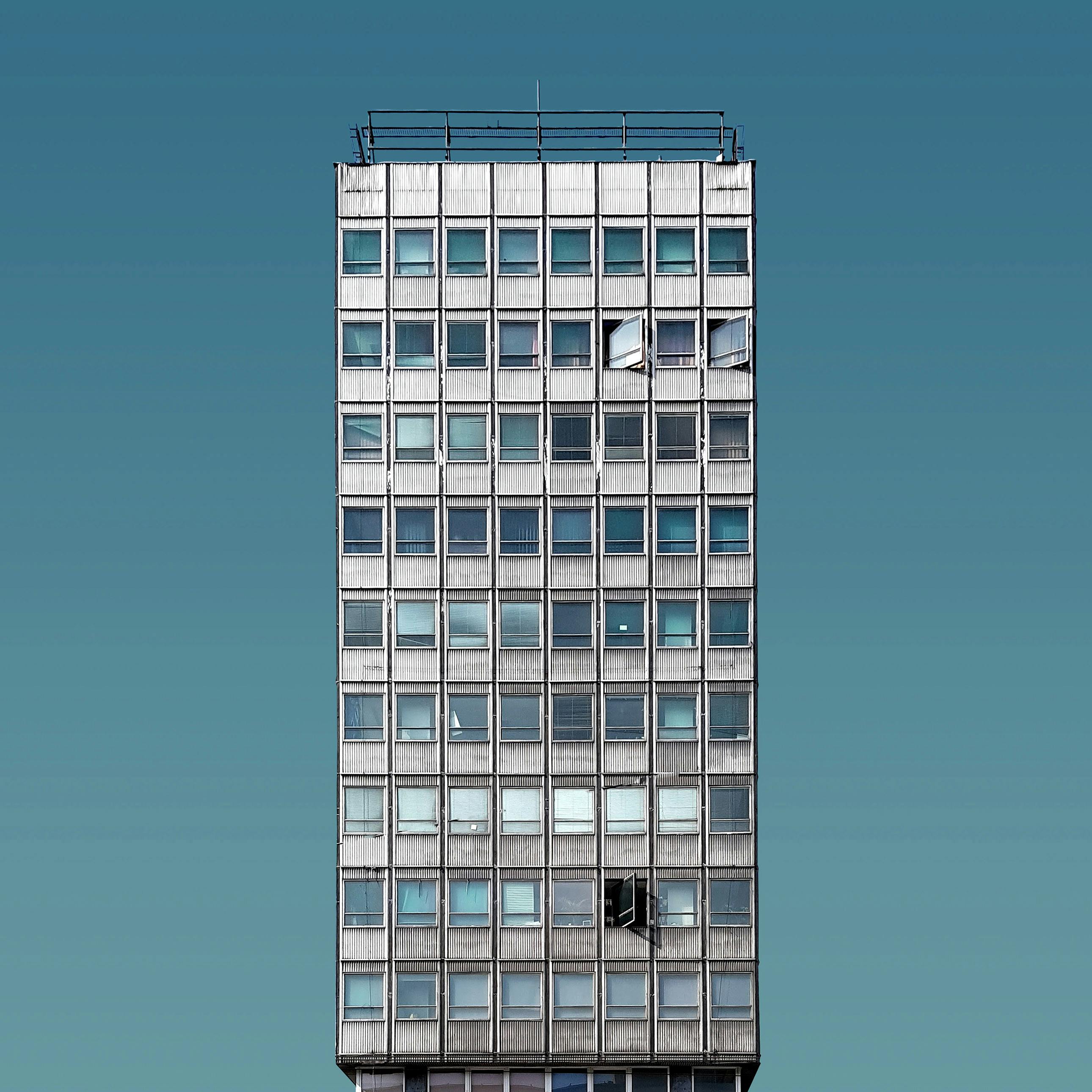 Skyscraper Building with Windows · Free Stock Photo
