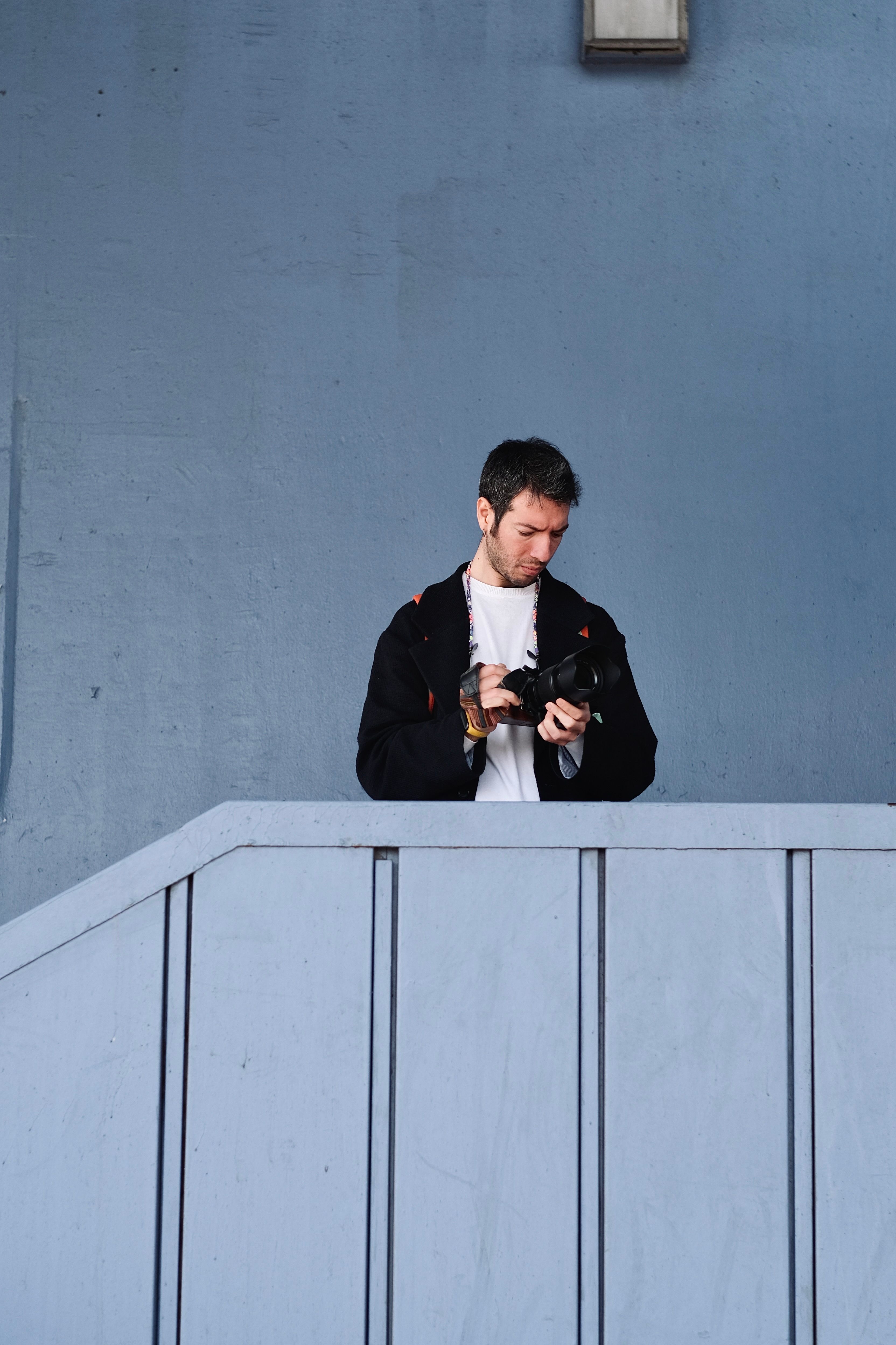 Man Standing on Stairs · Free Stock Photo
