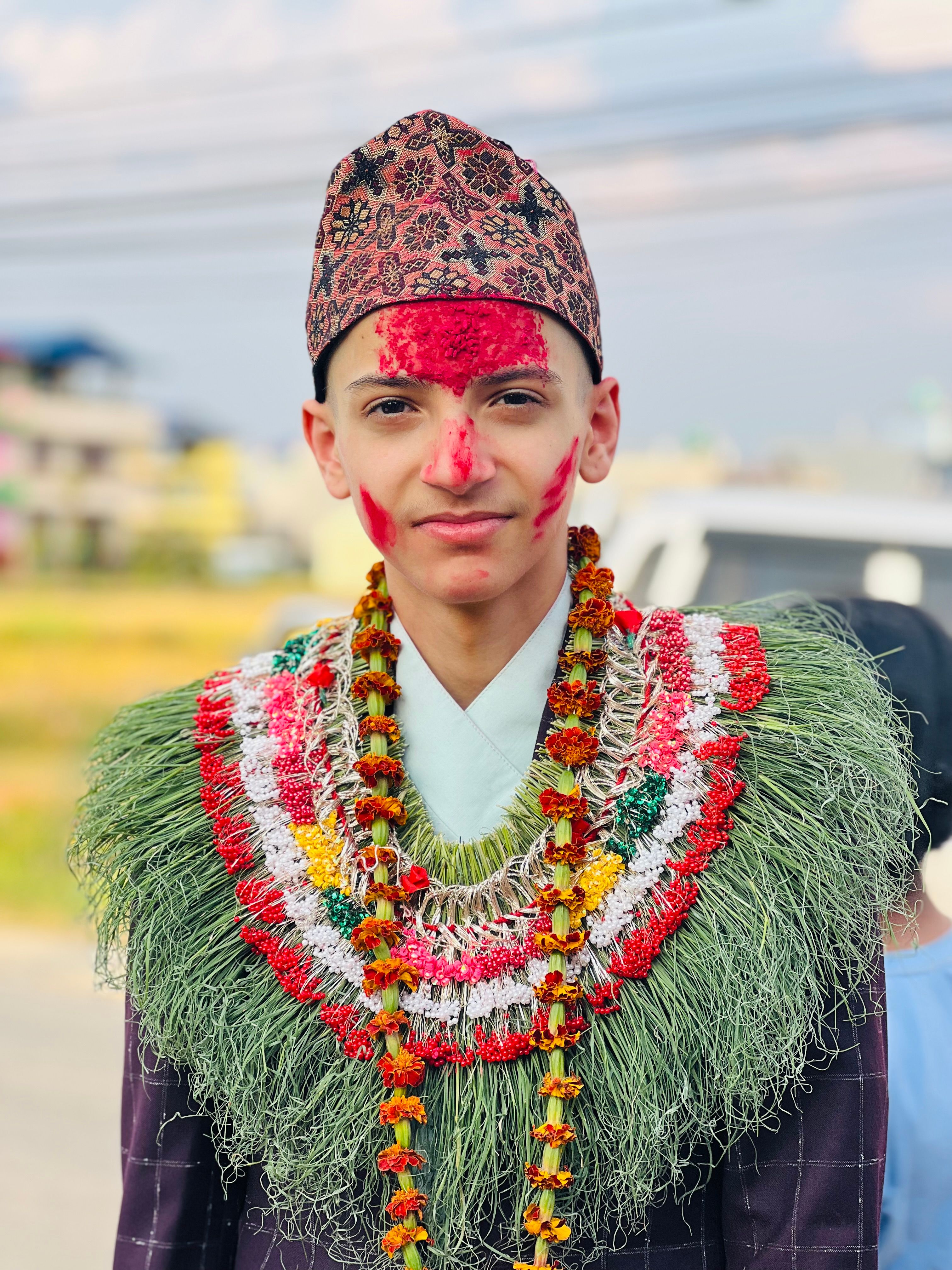 Boy Wearing Traditional Clothing Suring Bratabandha Ceremony · Free ...