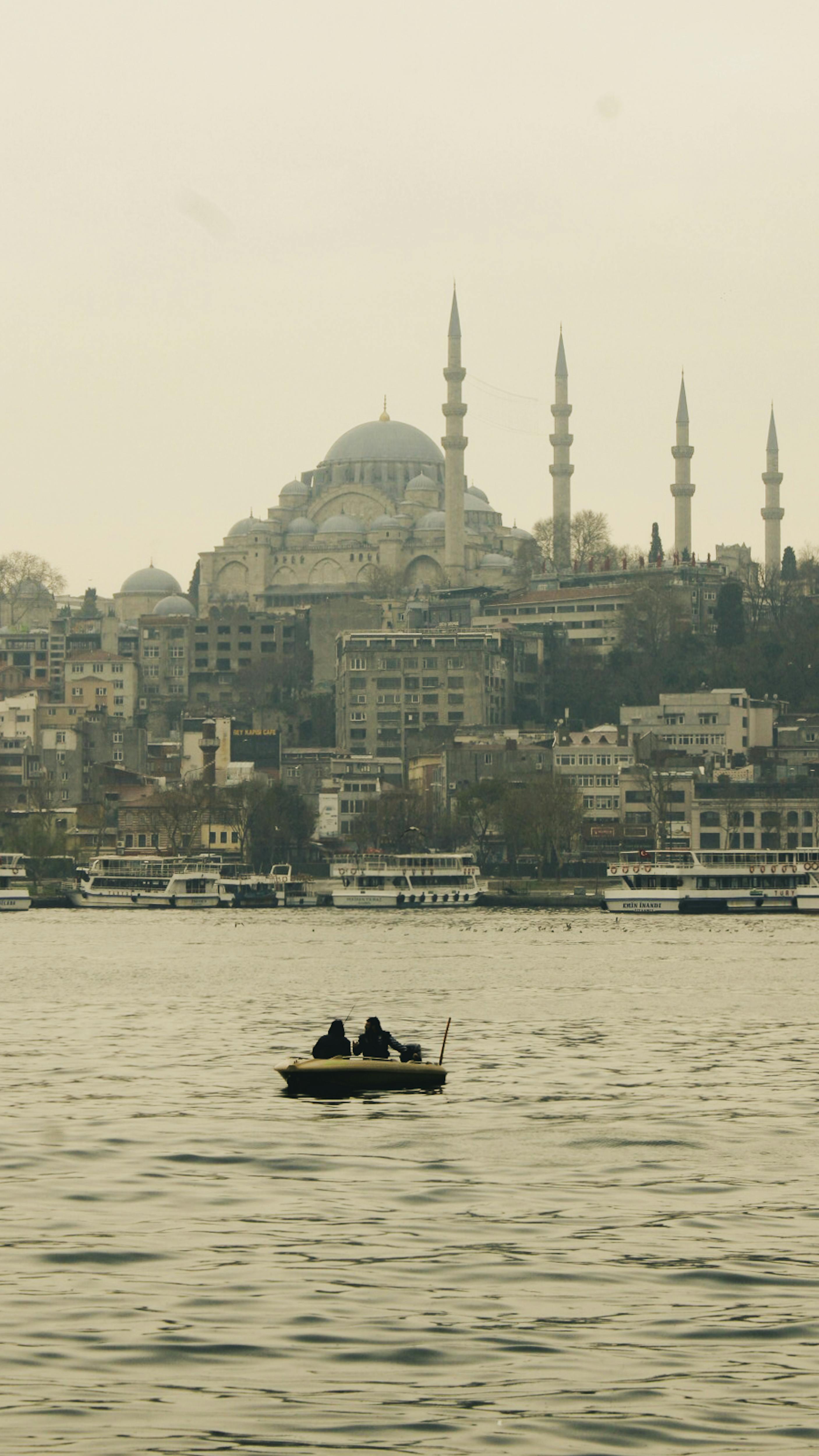 Suleymaniye Mosque Seen from Bay · Free Stock Photo