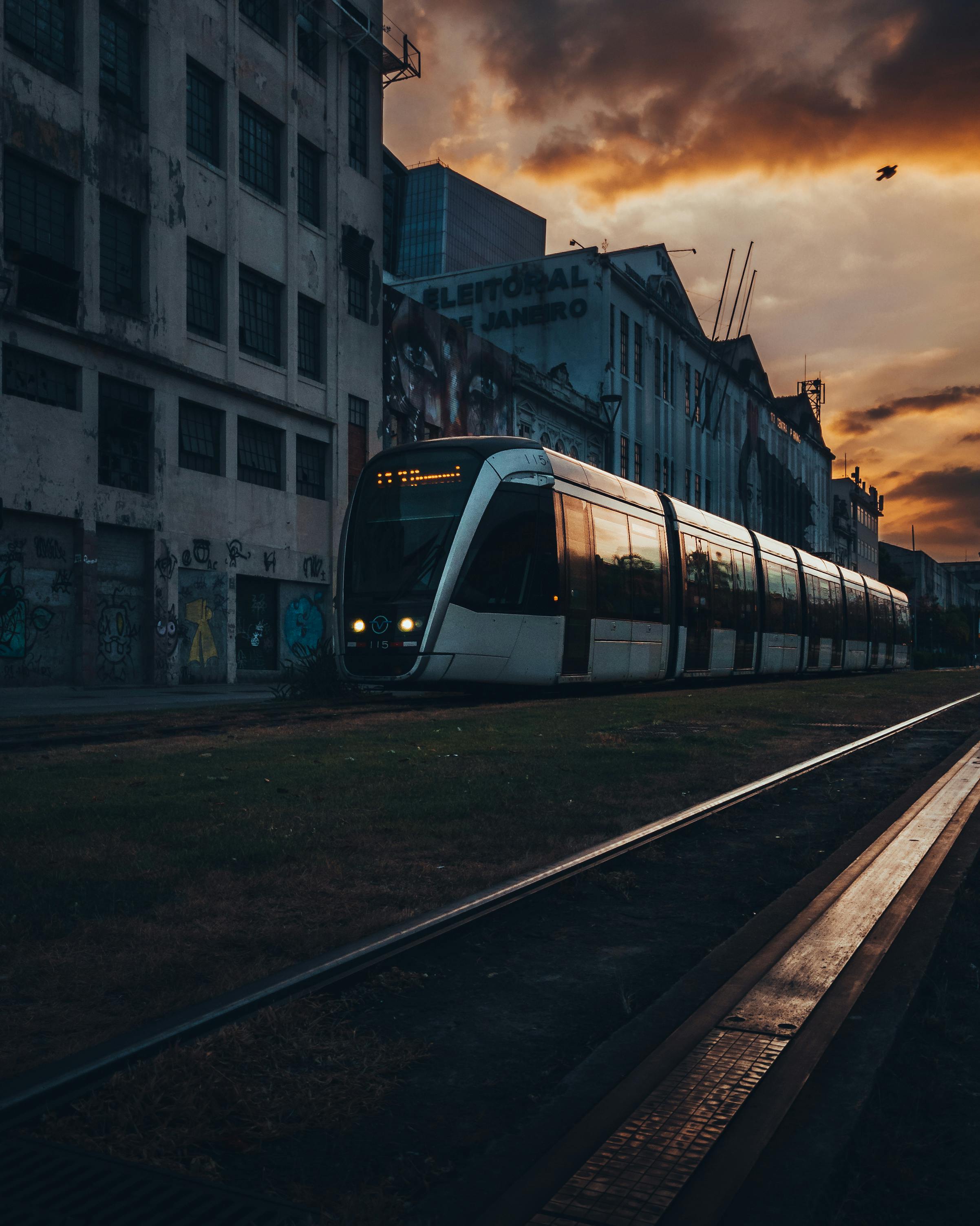 Tram and Cars on Street in City in Germany · Free Stock Photo